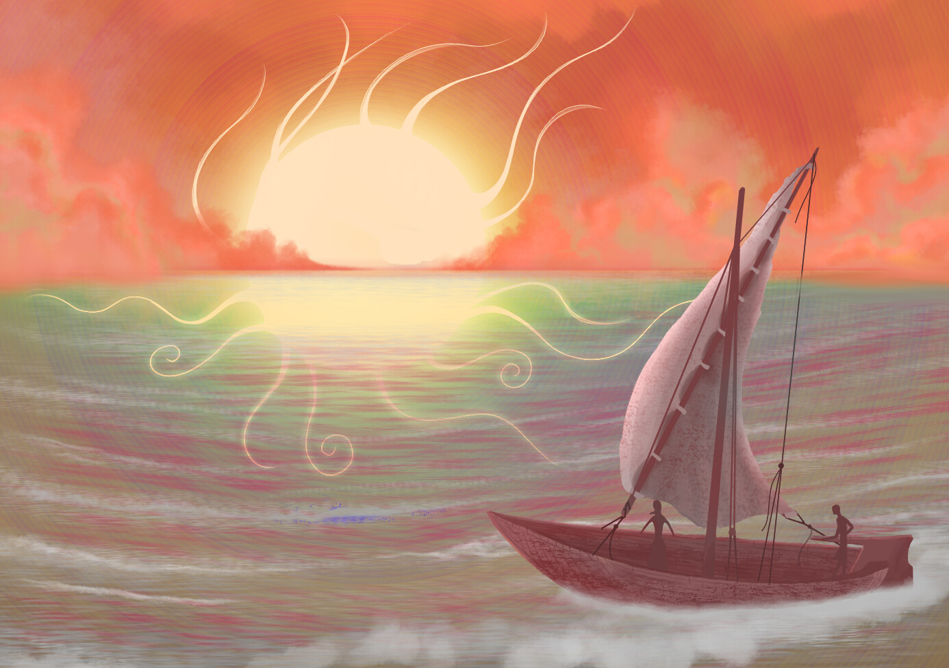 ArtStation - Unreal sunset