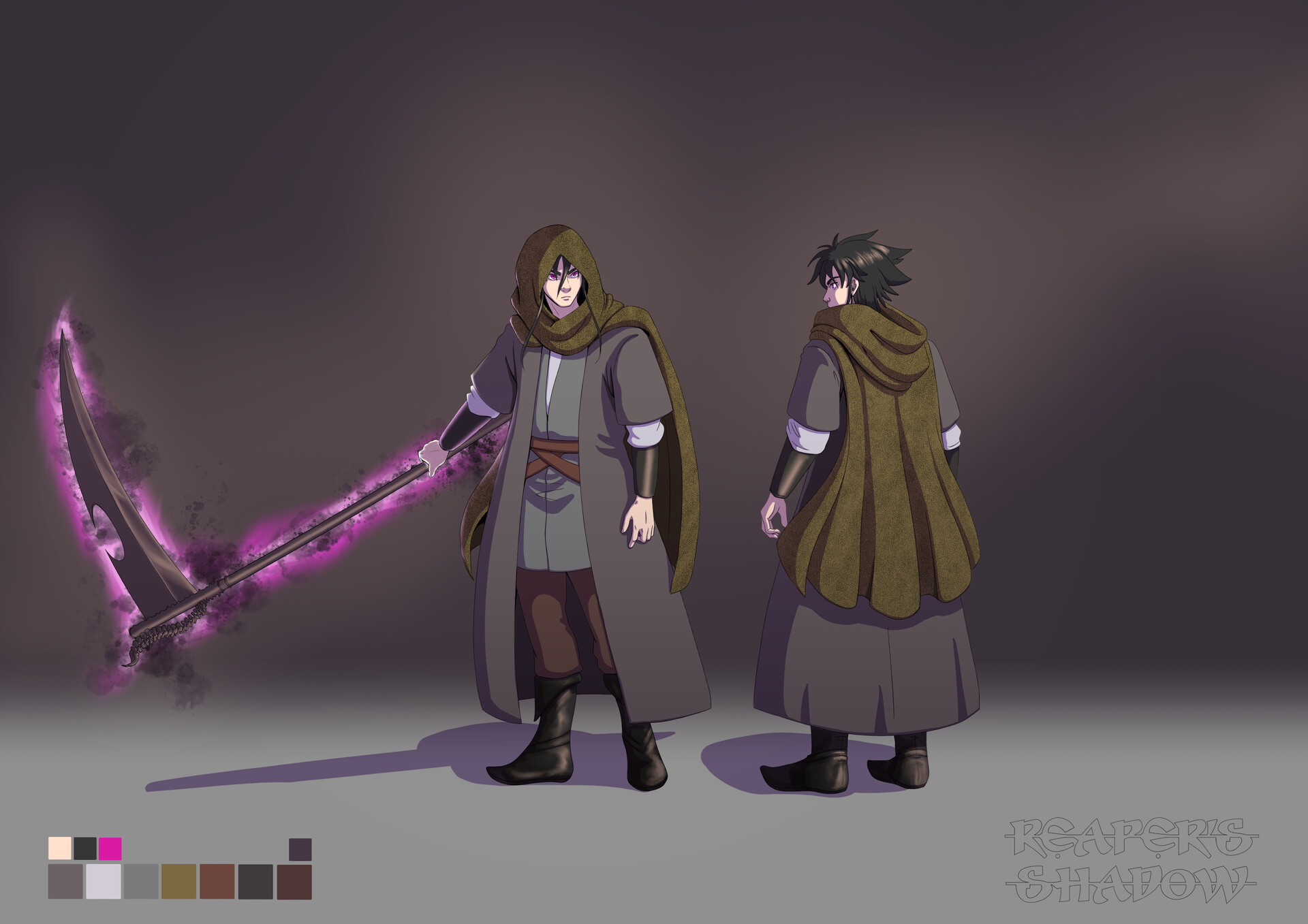 ArtStation - Reaper's Shadow Character Design