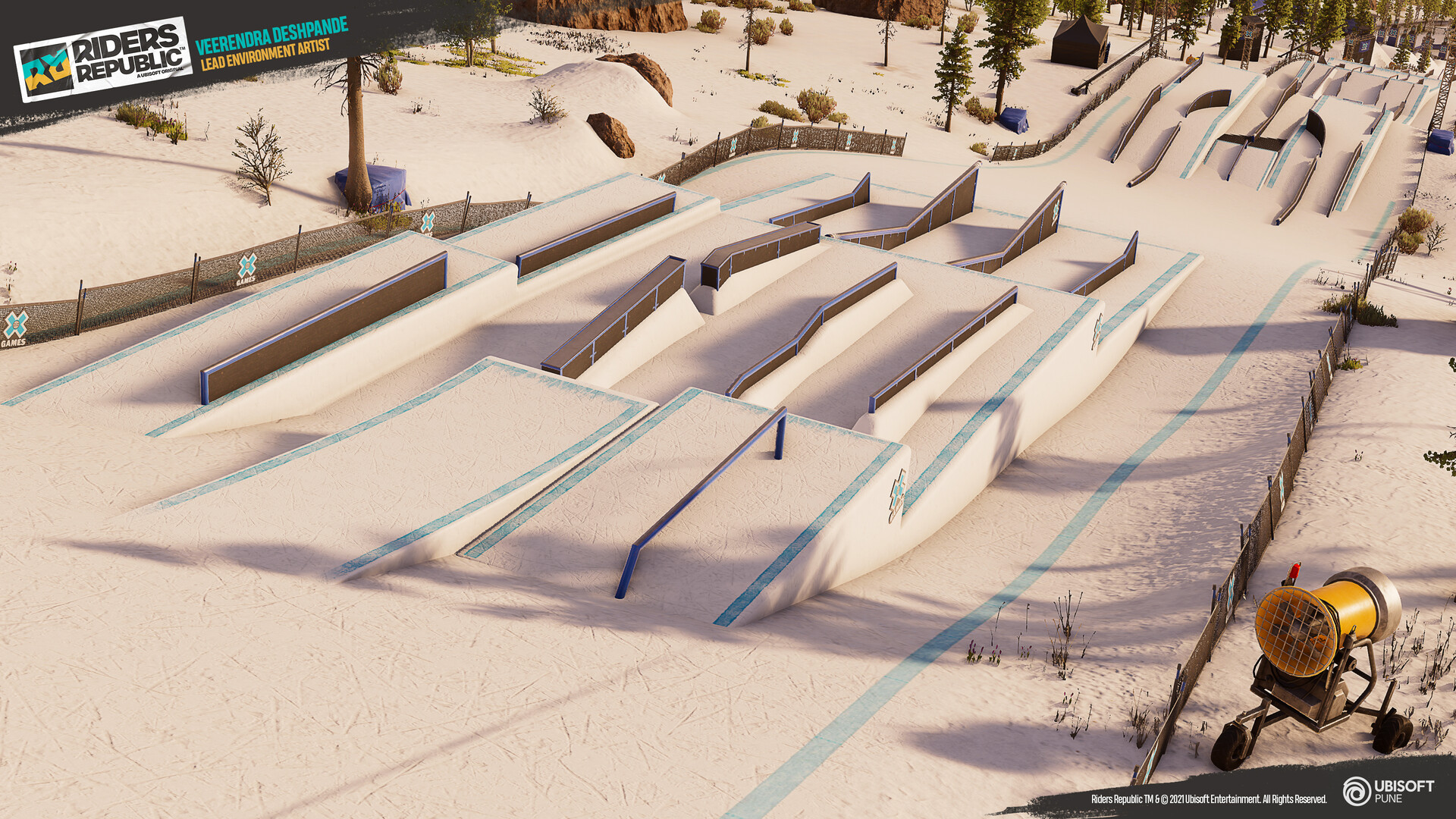 Veerendra Deshpande - Riders Republic - X Games Park - 3D Environment ...