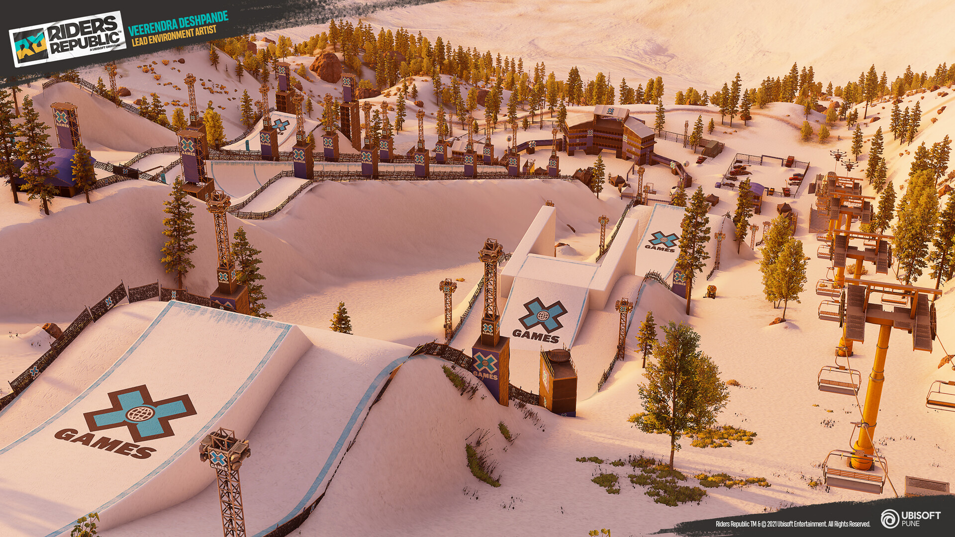 Veerendra Deshpande - Riders Republic - X Games Park - 3D Environment ...