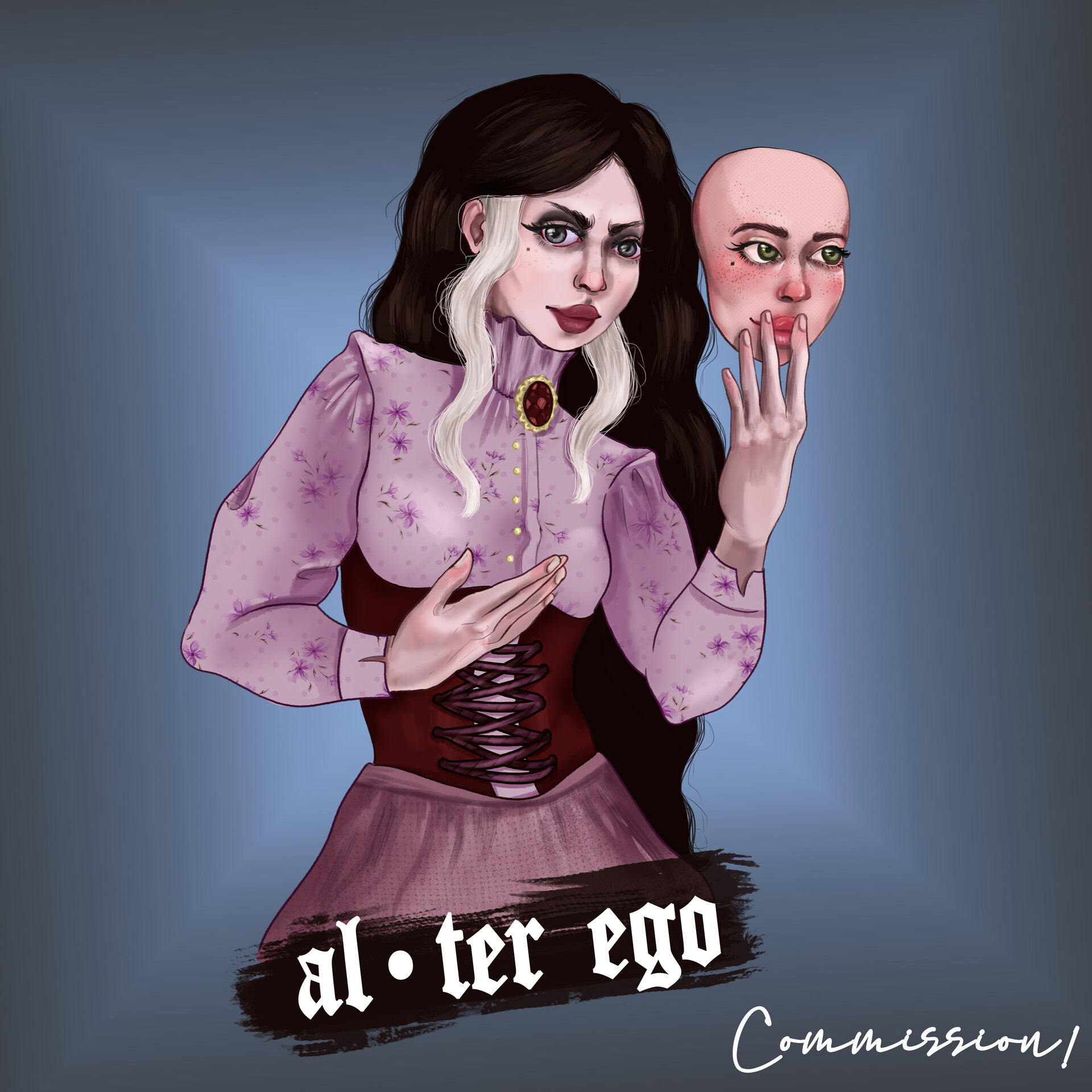 ArtStation - alter ego commission