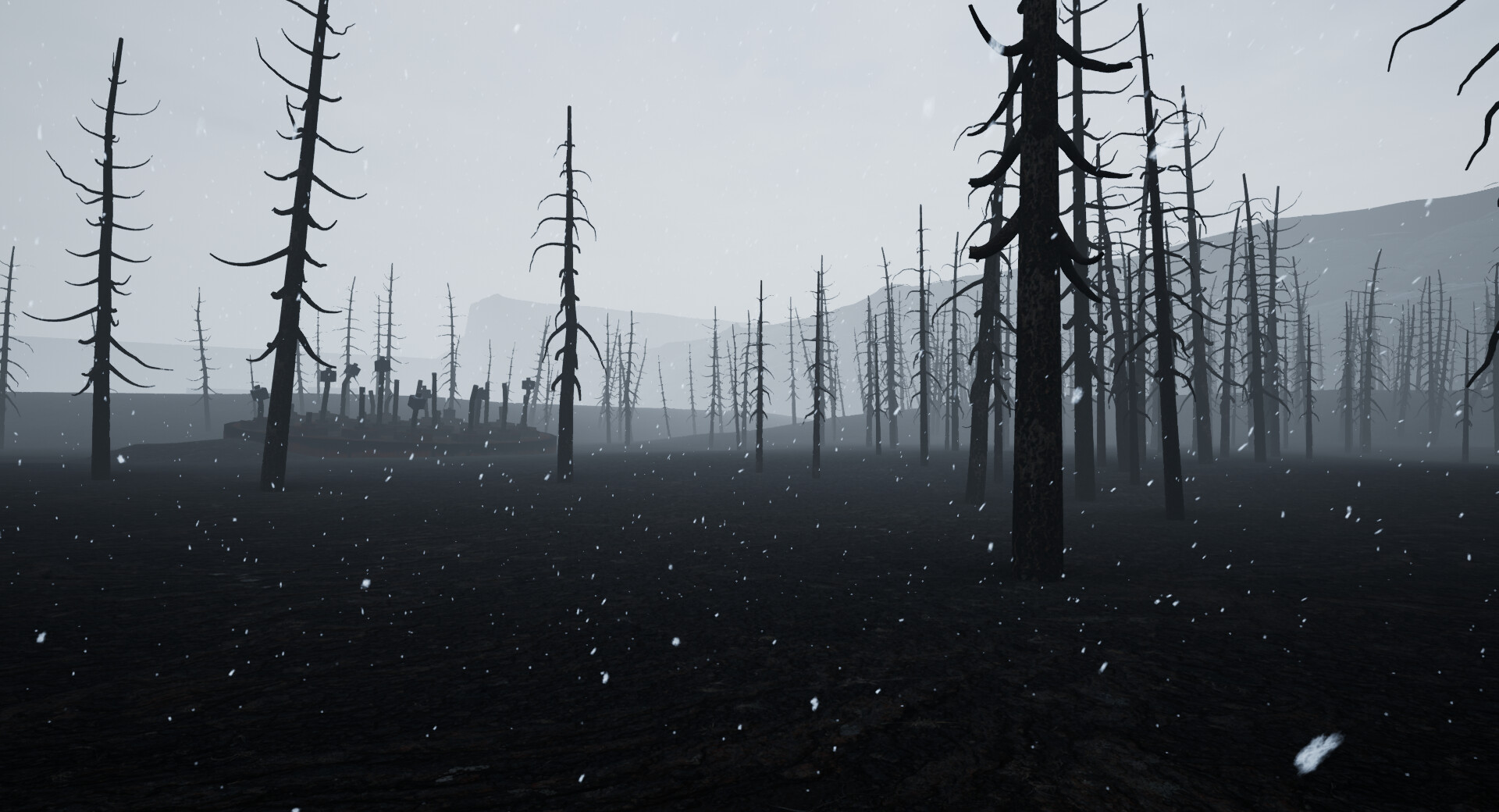 ArtStation - AFTERGLOW dead forest