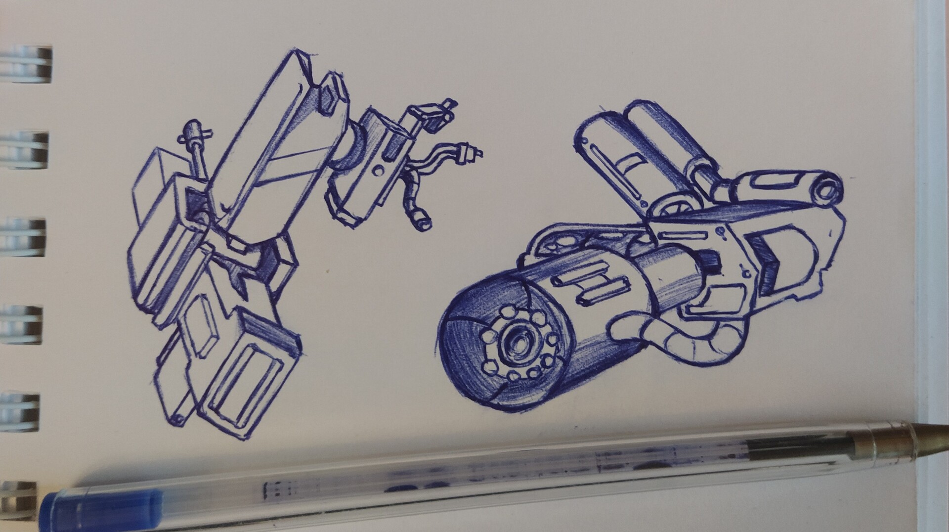 ArtStation - Mech weapon concept.