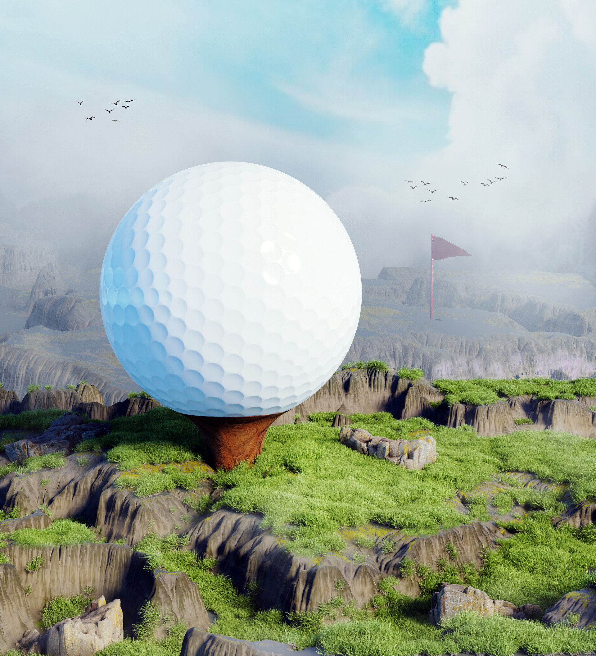 ArtStation - Golf