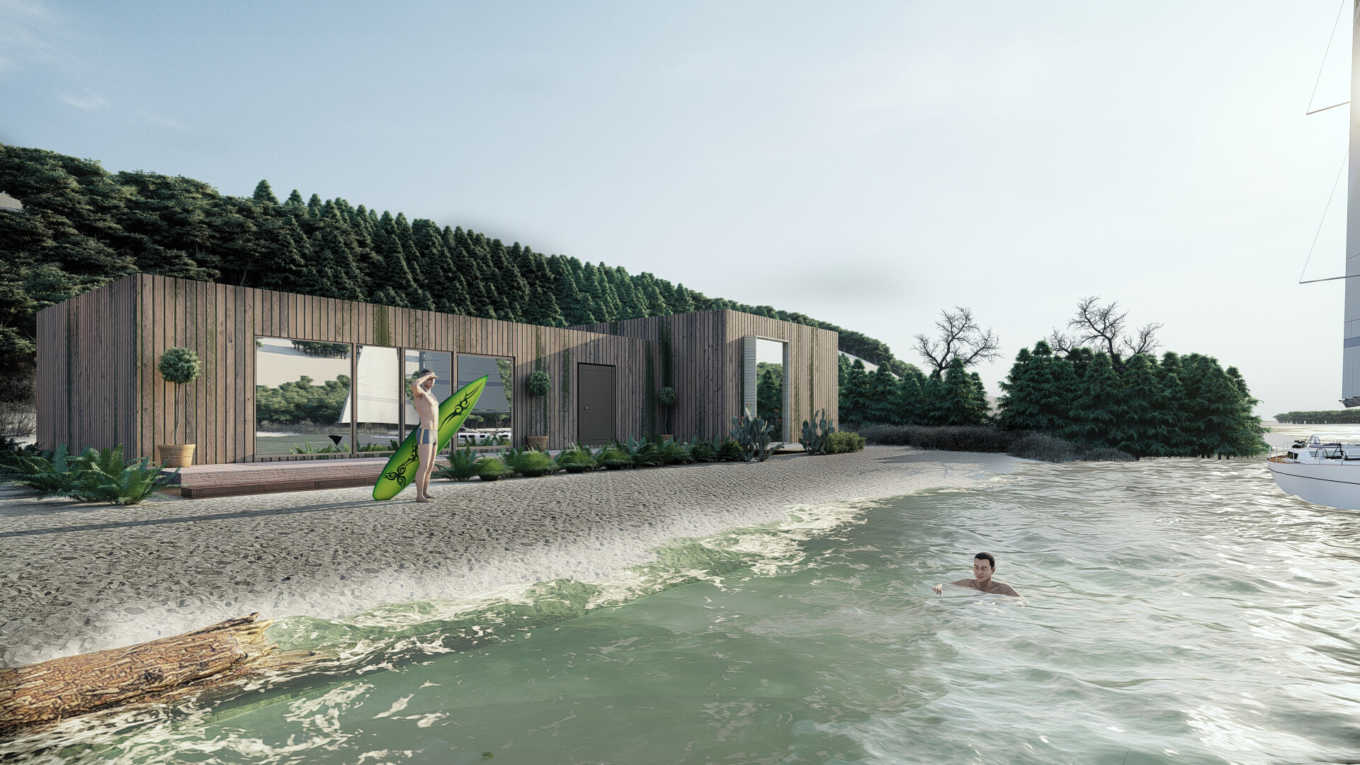 ArtStation - exterior 01 design