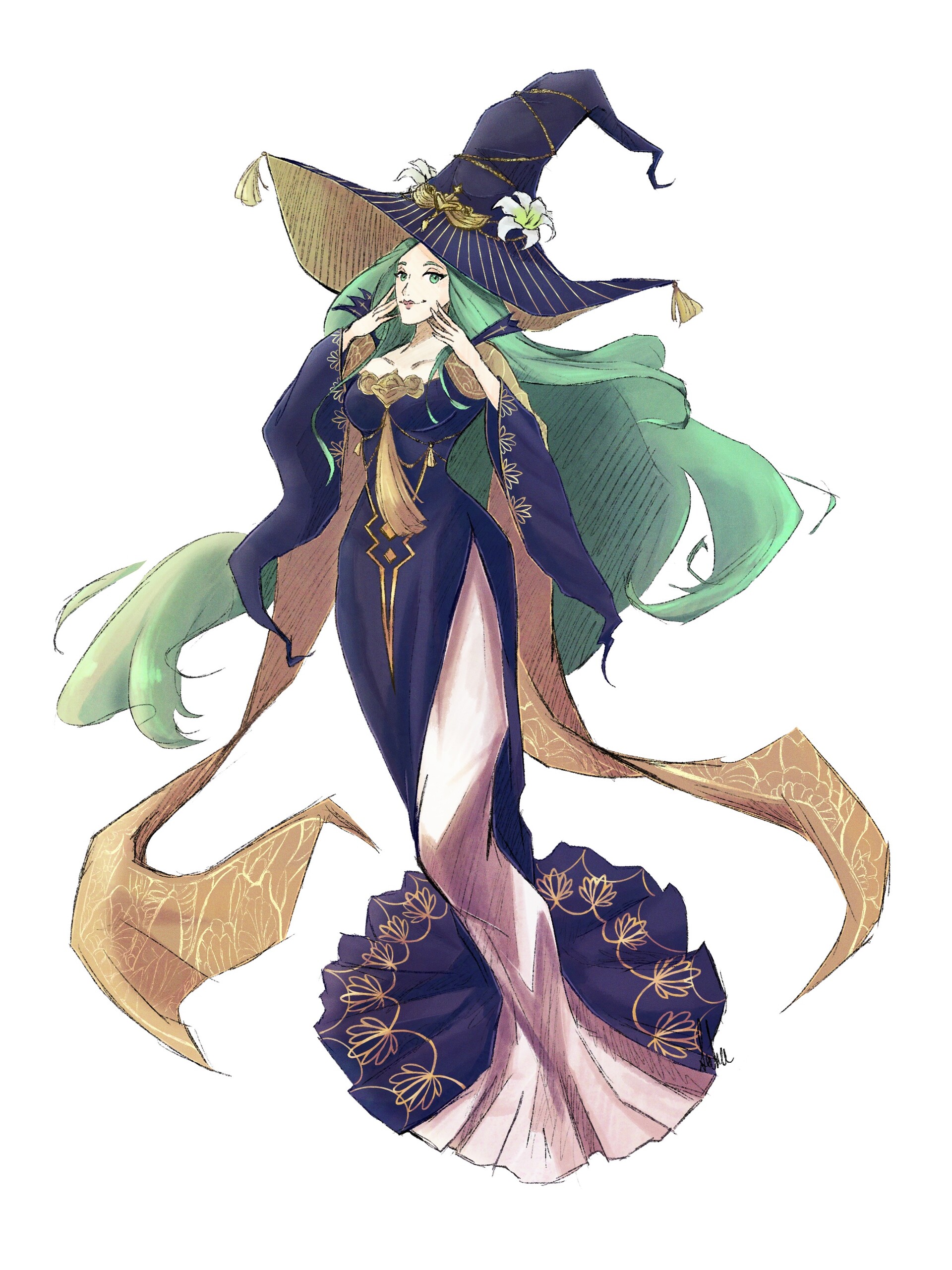 Artstation Rhea Halloween Ver Fire Emblem Heroes Process