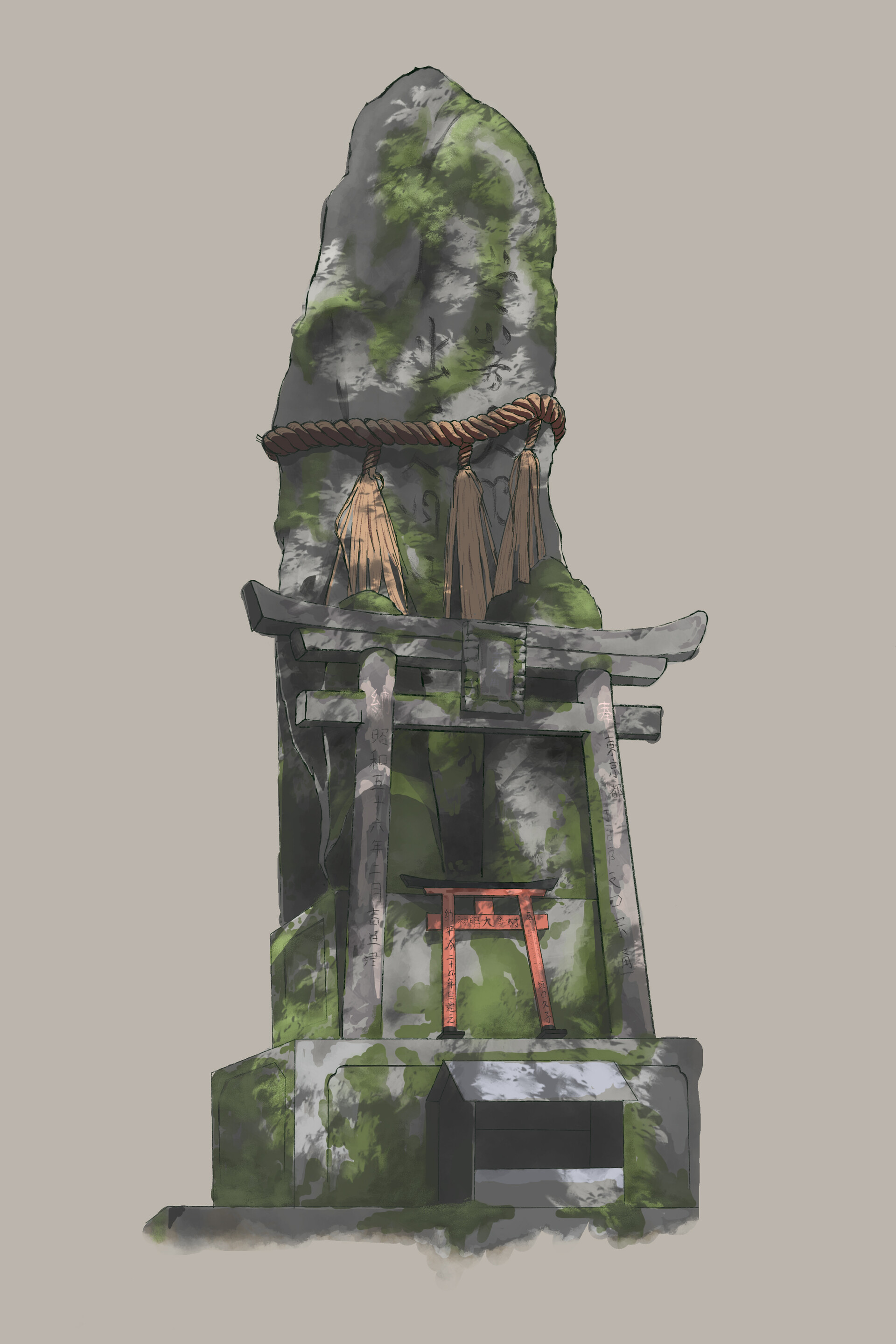 ArtStation - Fushimi Inari Shrine