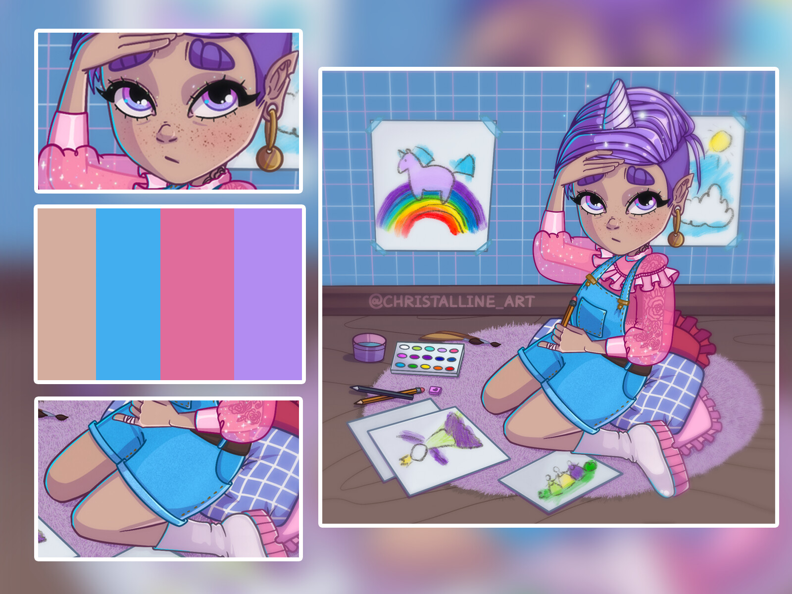 ArtStation - Unicorn Girl