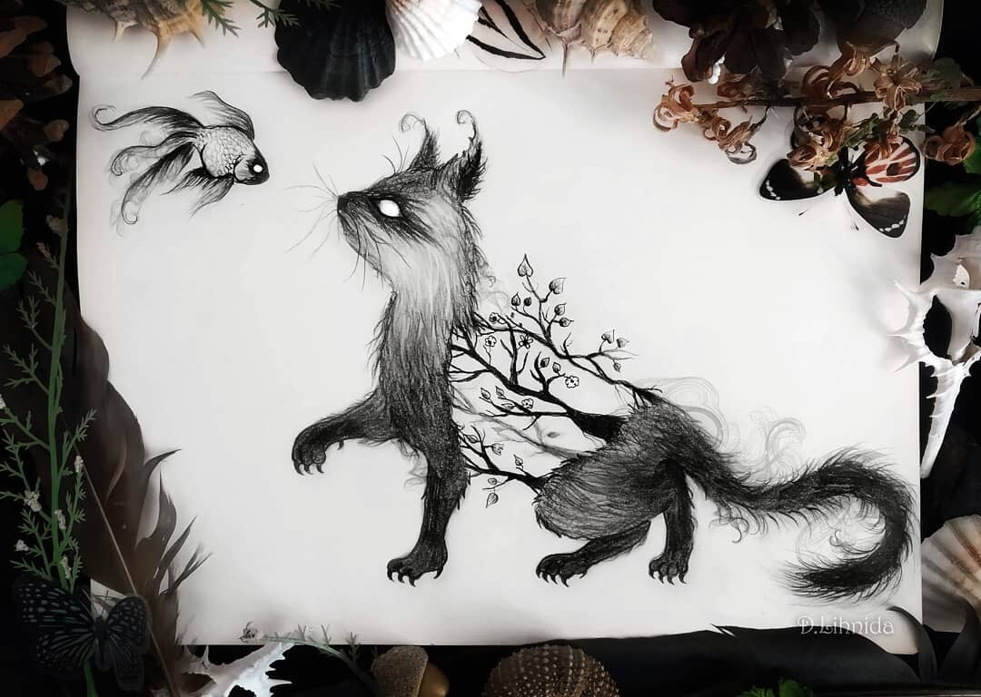 ArtStation - Fantasy Cat