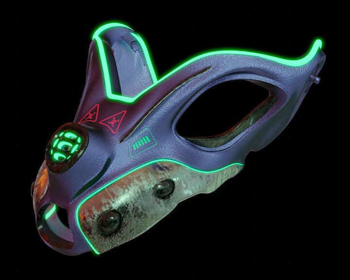 ArtStation - alien-facemask