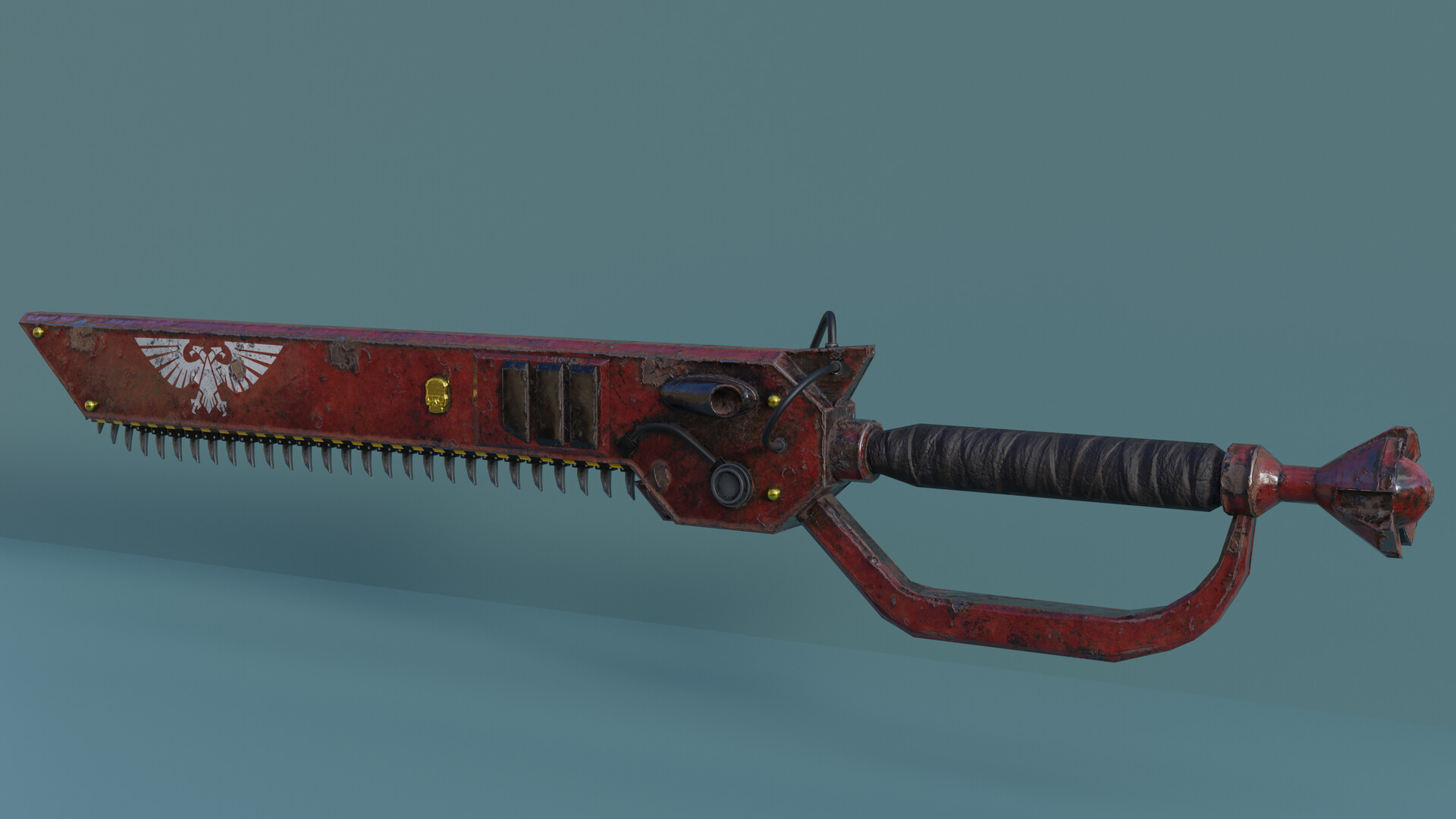 ArtStation - WH40k Chainsword