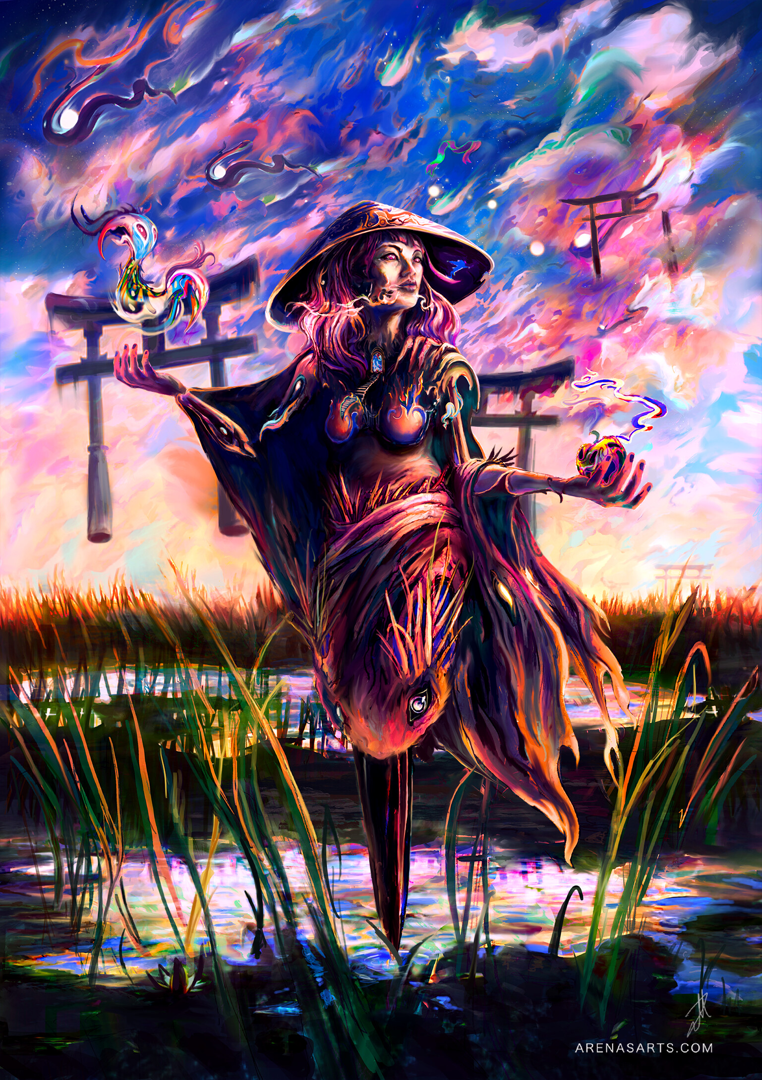 John Arenas - Kuebiko - The Shinto Scarecrow God of Wisdom, Agriculture ...