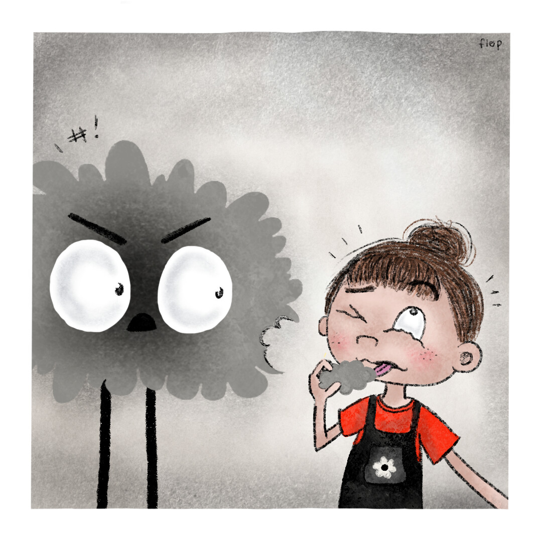 ArtStation - Inktober 2021 - Day 11: Sour