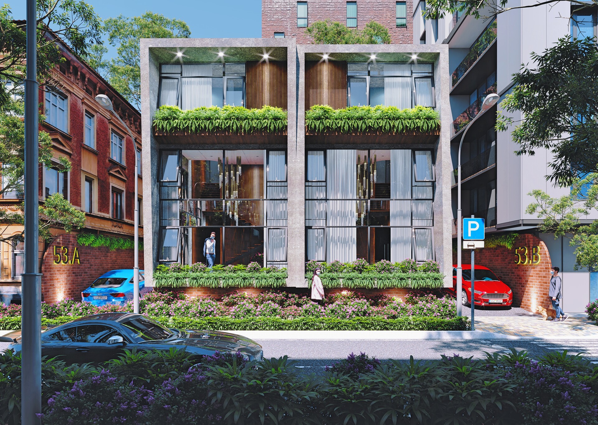 ArtStation - Duplex Villa | Archviz