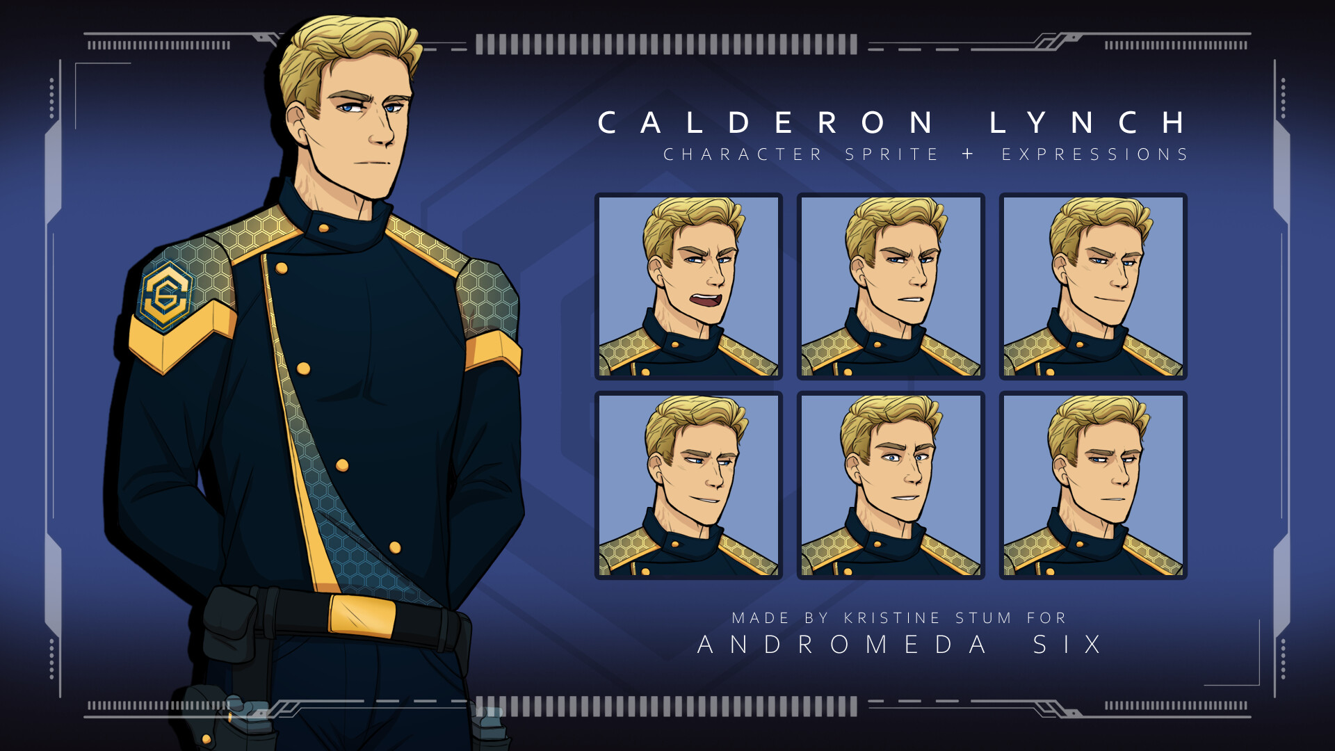 ArtStation - Andromeda Six - "Calderon" Sprite Breakdown