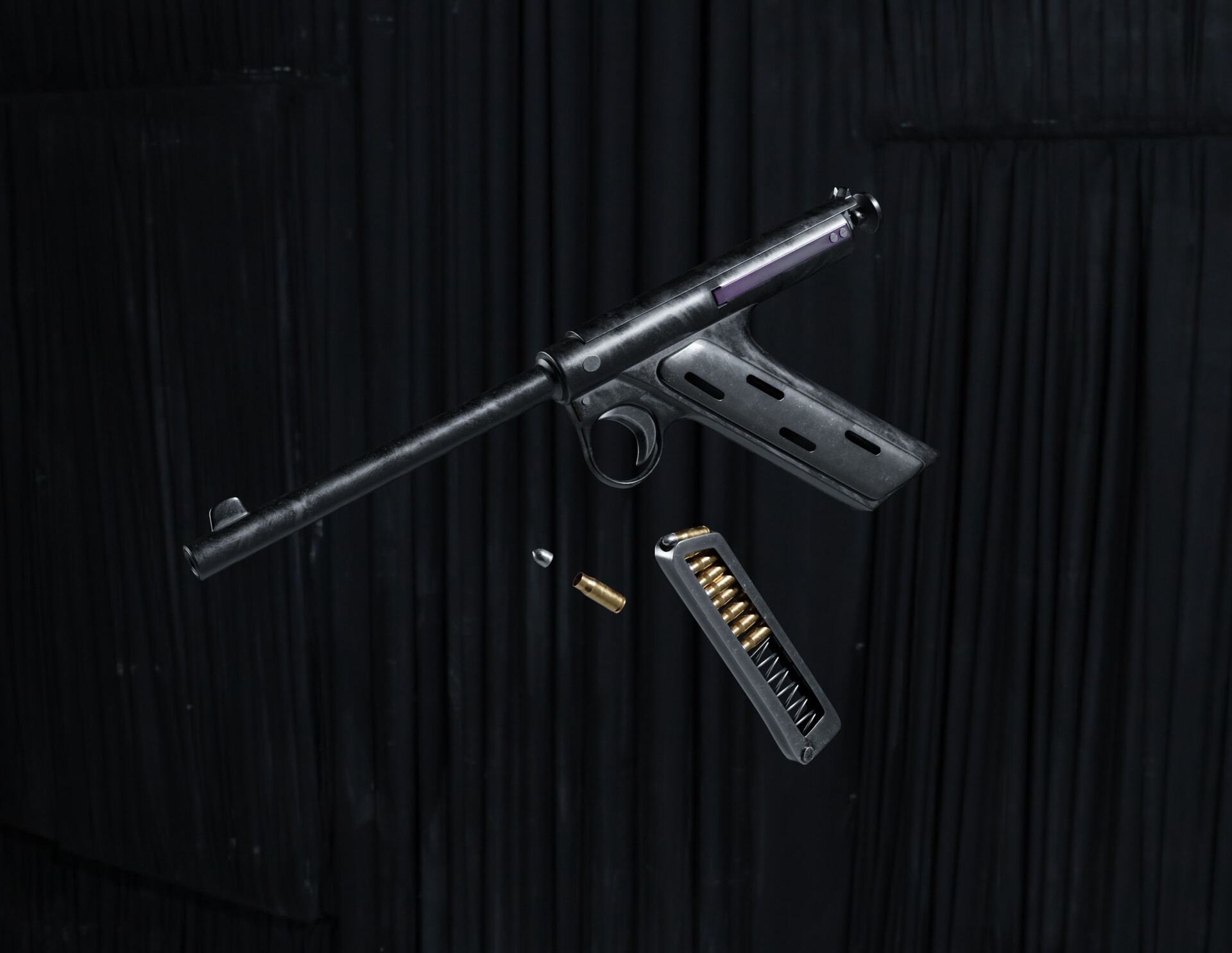 ArtStation - Maxim Patent Pistol