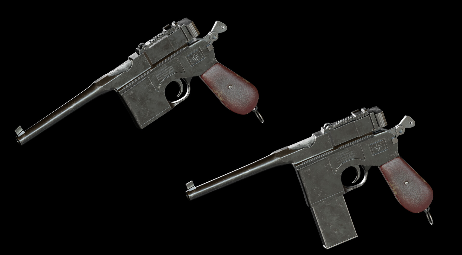 ArtStation - C96 Inspired weapons in semi and automatic configurations