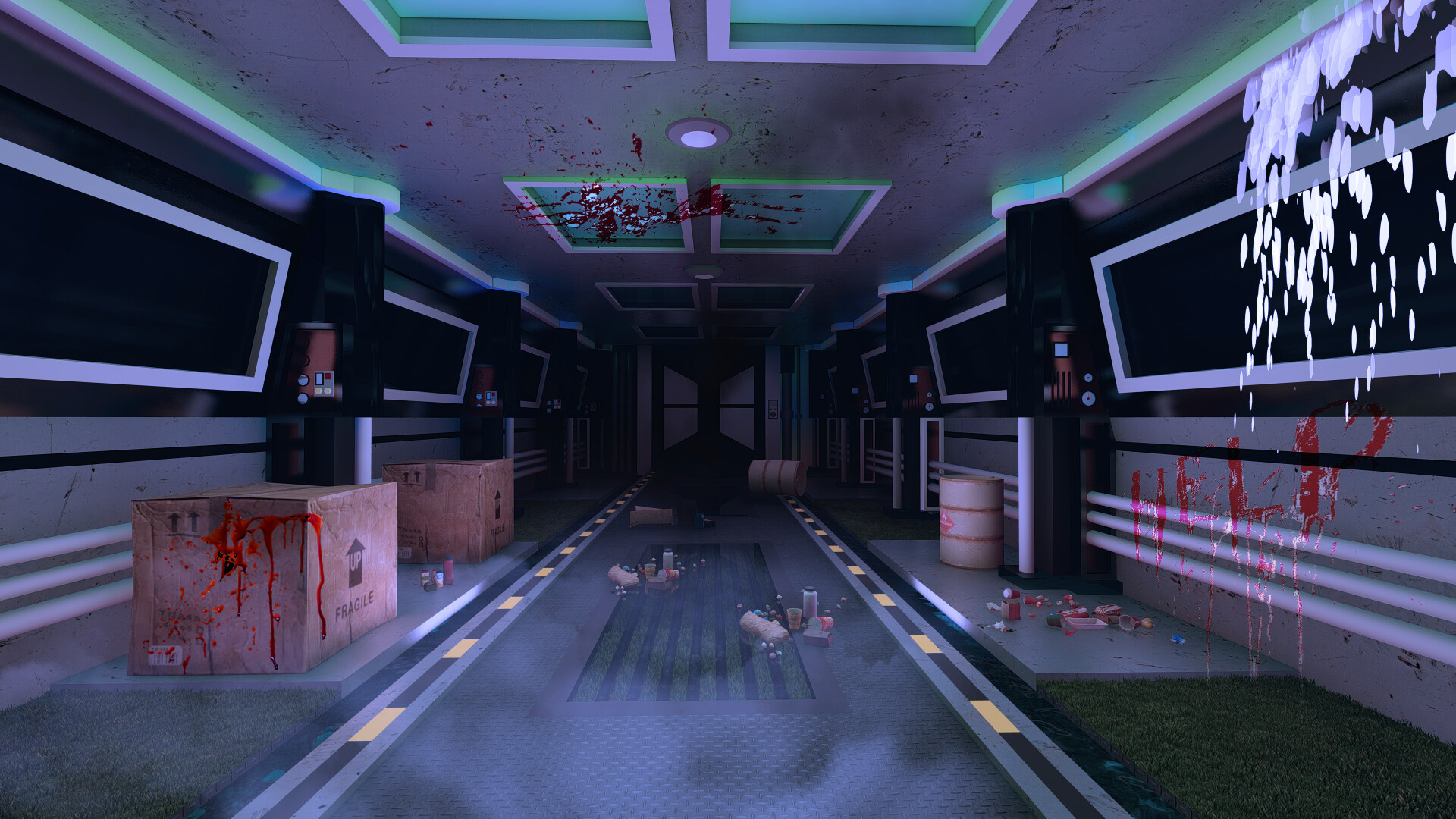 ArtStation - Horror space.