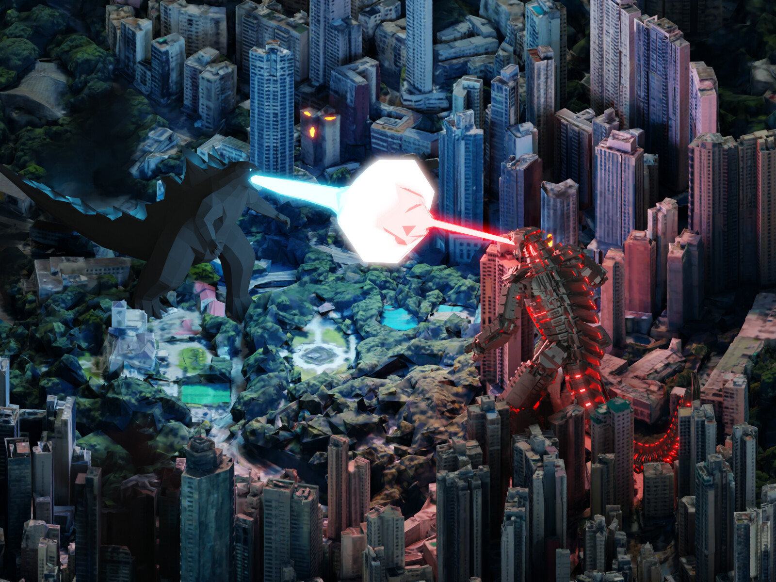 ArtStation - Mechagodzilla