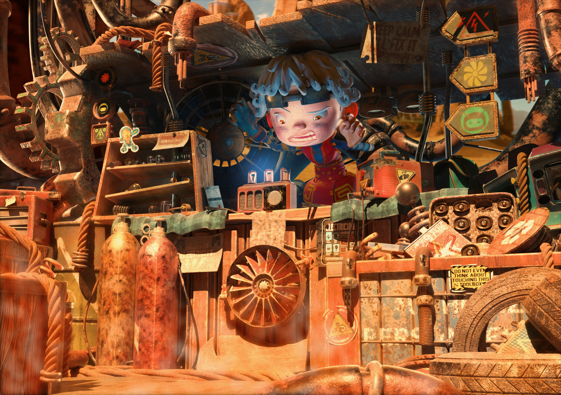 pachomius njolai - Aire’s junk shack