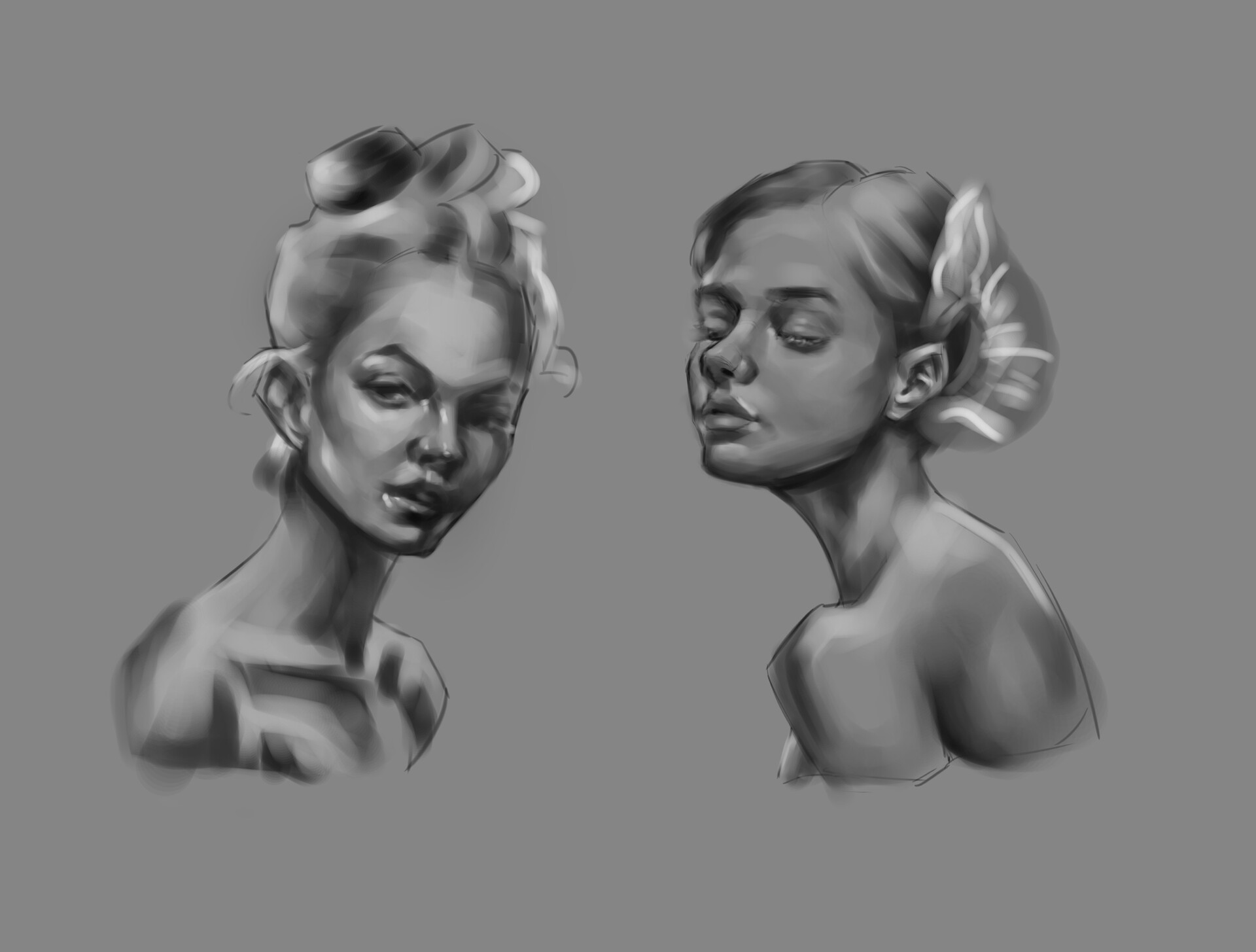 ArtStation - Portrait studies