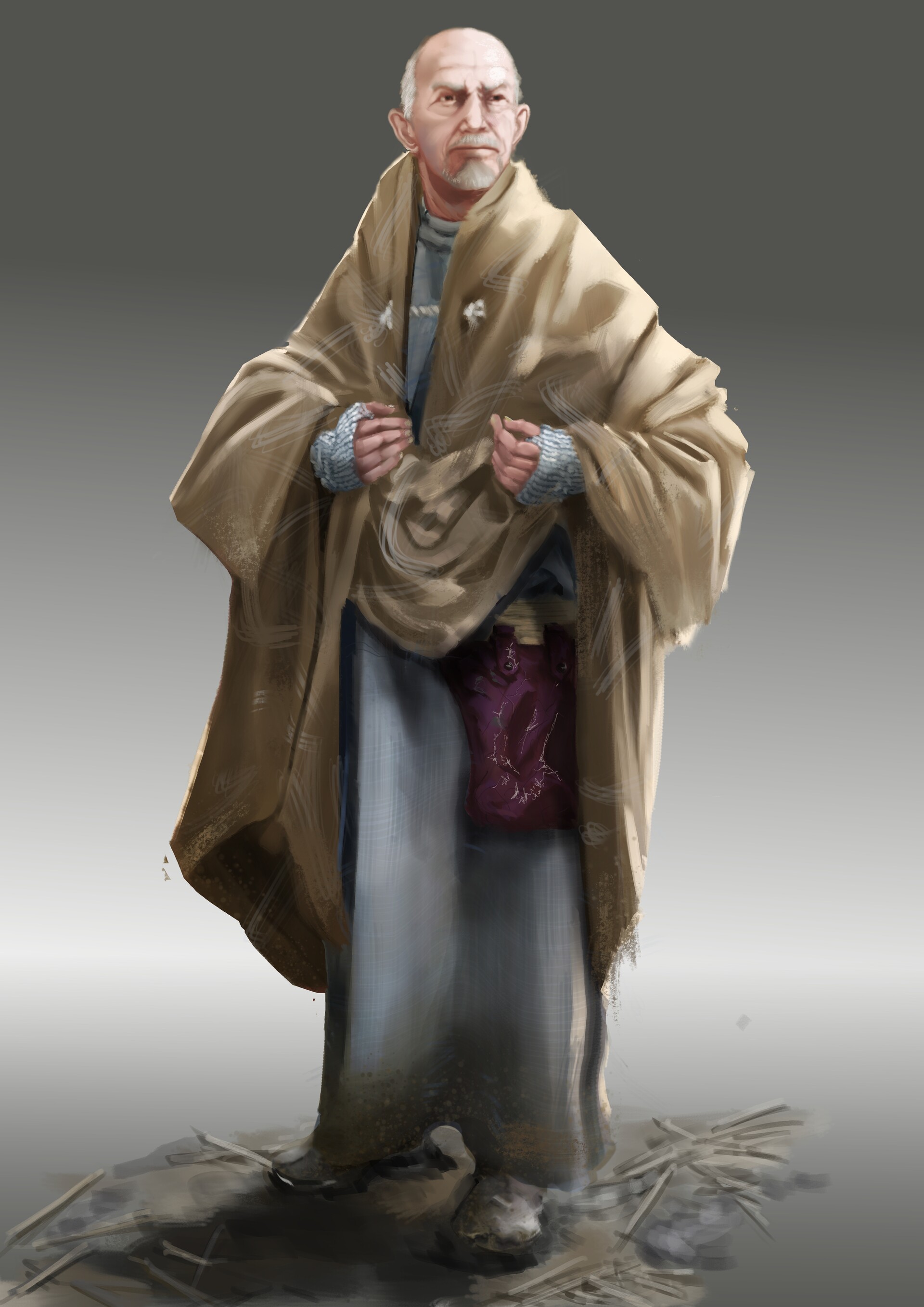 ArtStation - Monk - Study