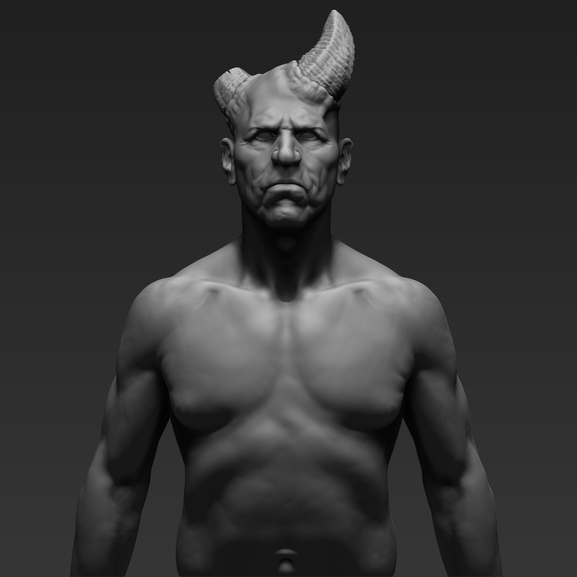 ArtStation - Sullen creature W.I.P.