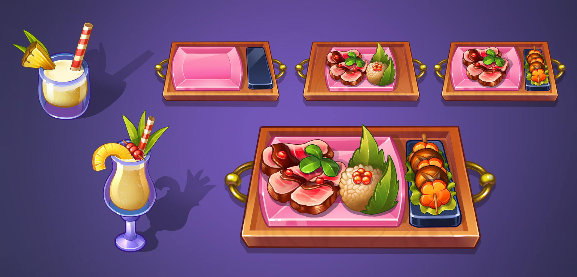 ArtStation - food props