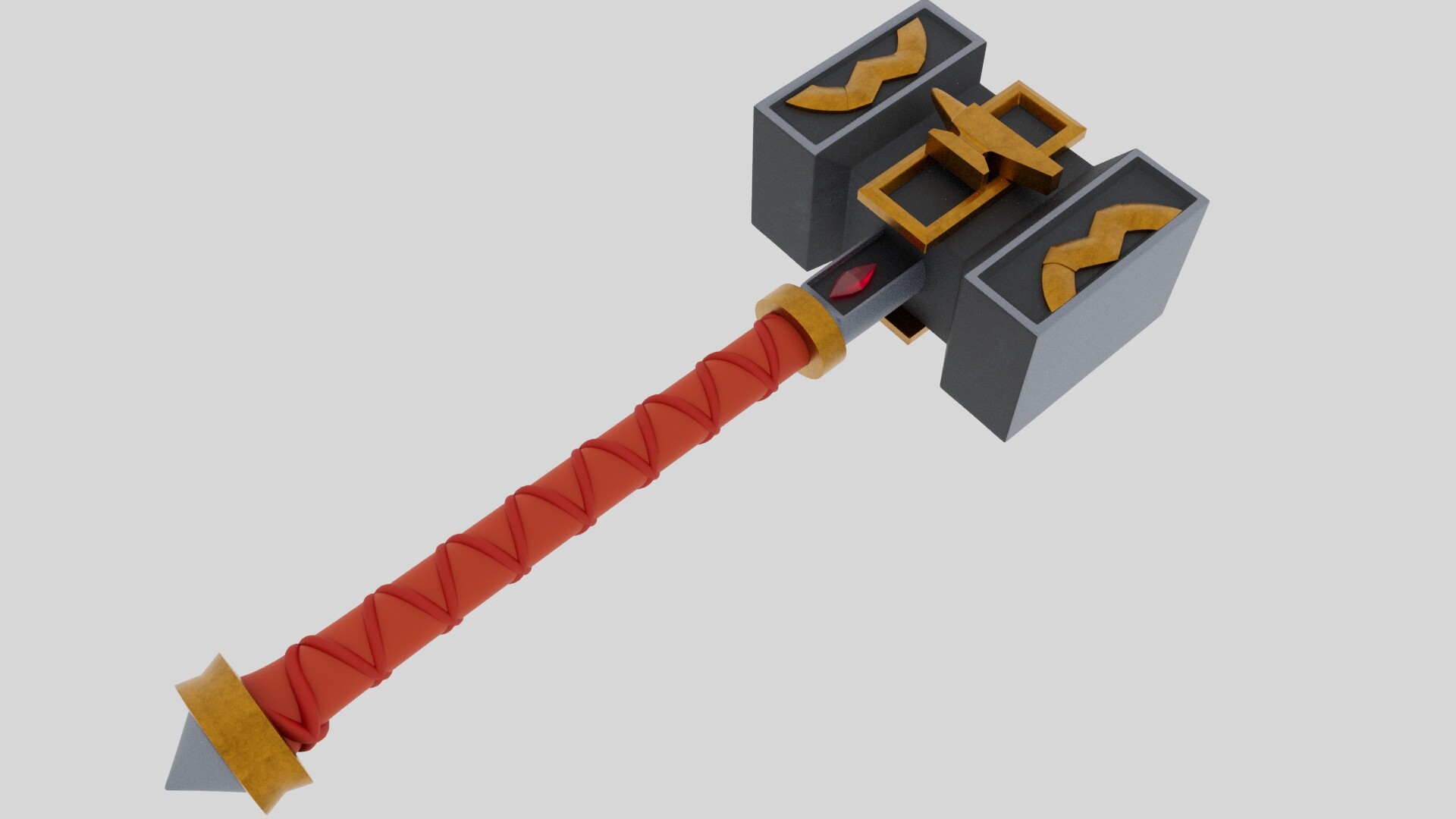 ArtStation - Dwarf Mace