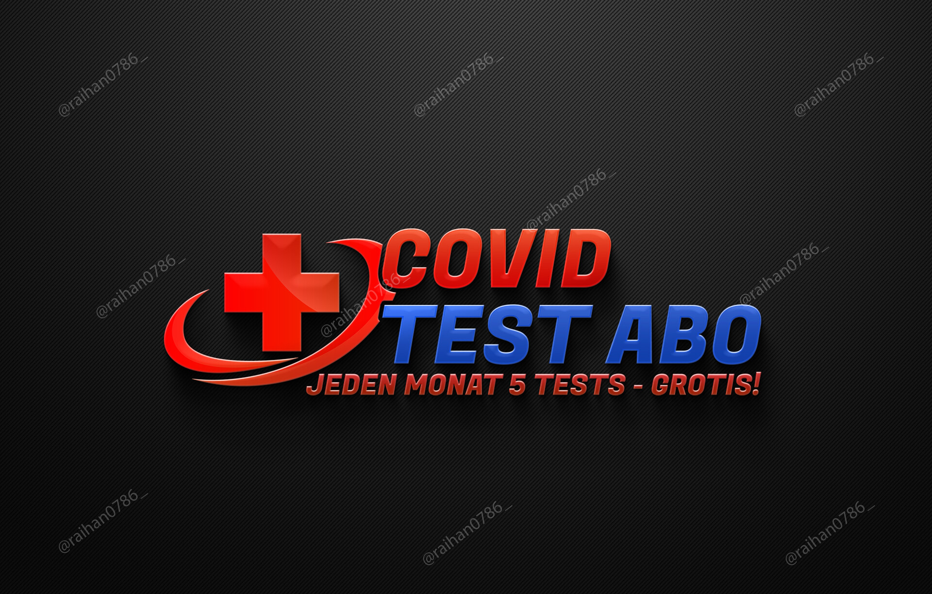ArtStation - Logo Concept for "Covid Test ABO"