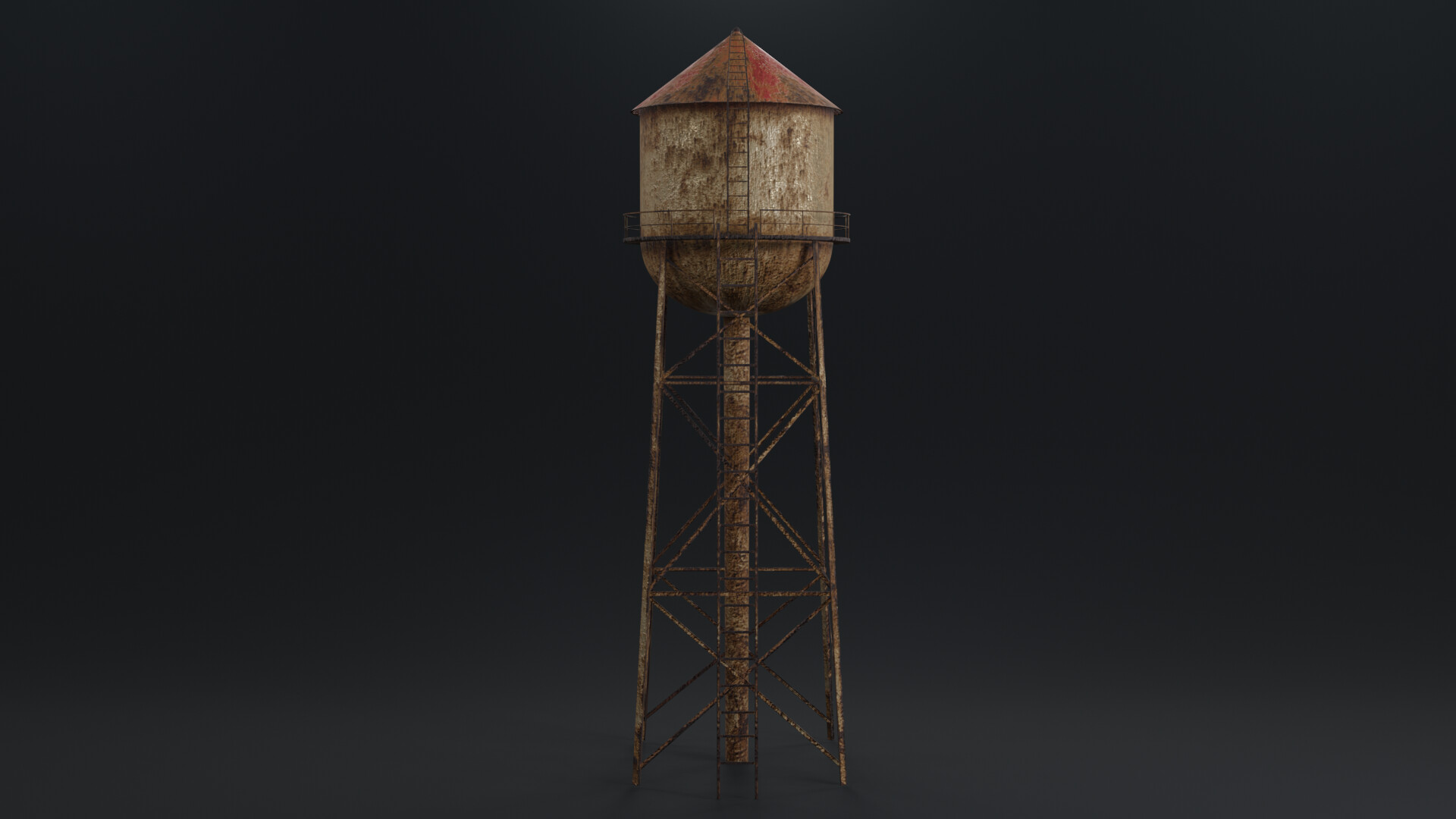 ArtStation - Old Water Tower