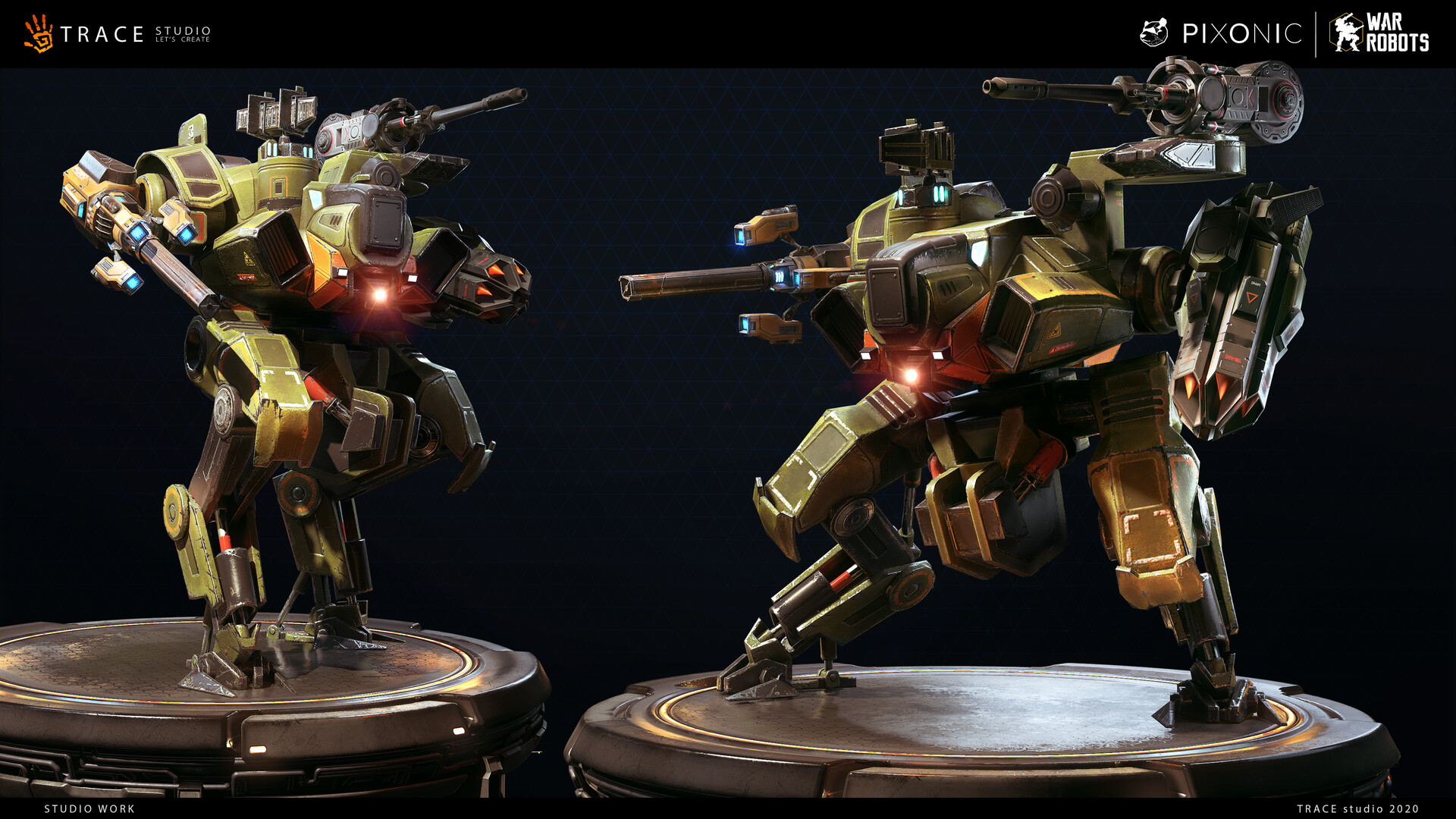 TRACE studio - In-game asset for War Robots: Vityaz