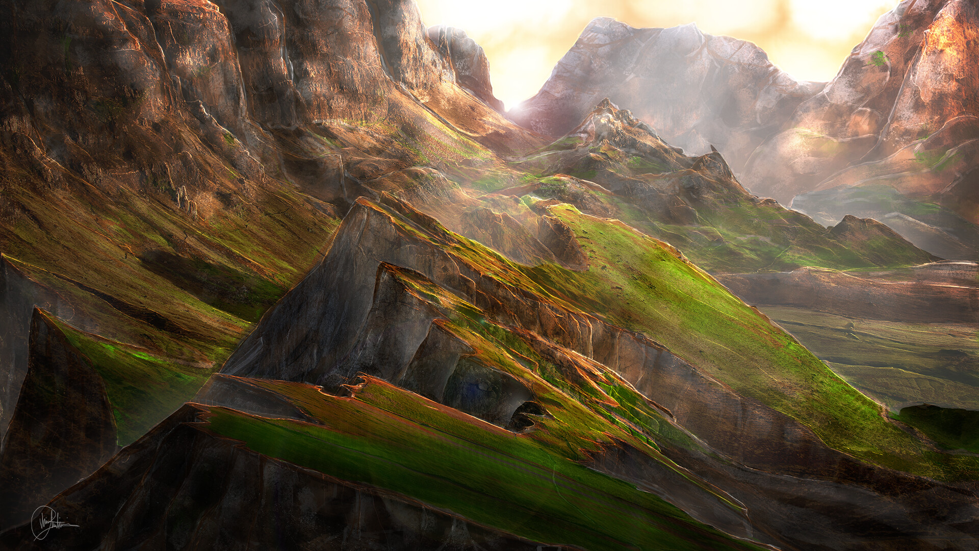 ArtStation - Plarium Landscape