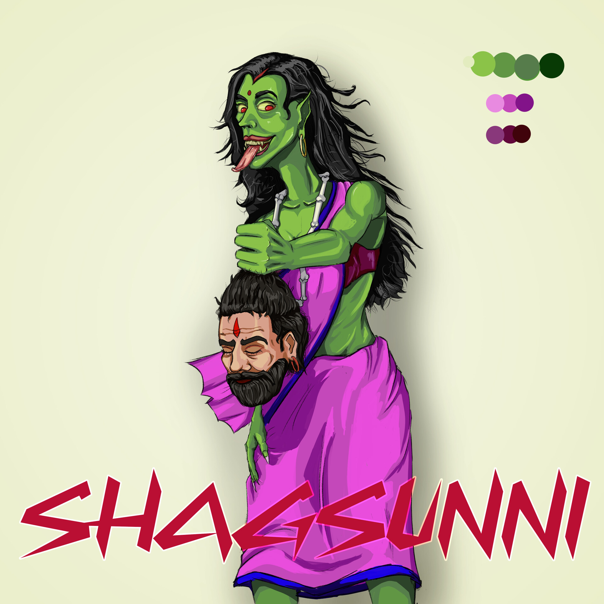 ArtStation - Bangla folktale fan art