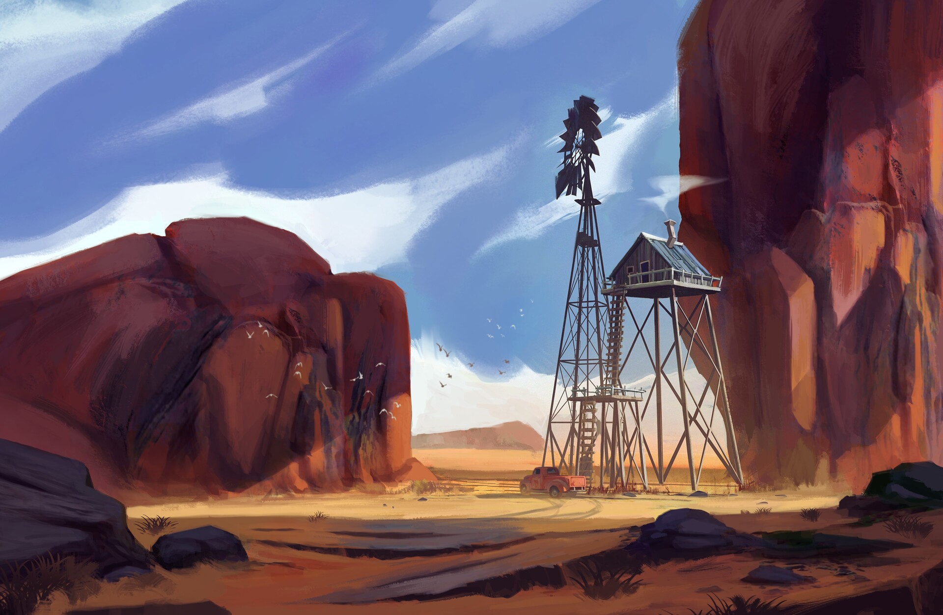 ArtStation - Watch Tower