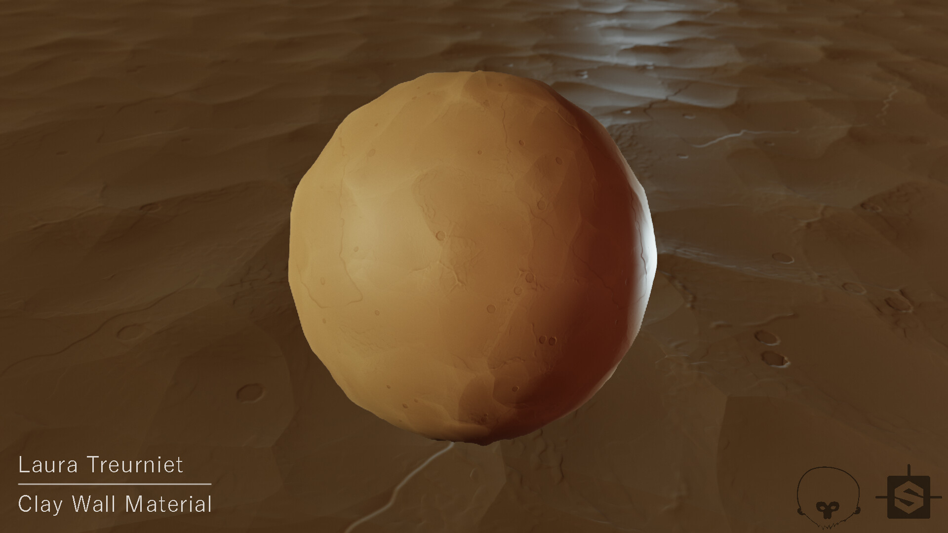 Laura Treurniet - Overwatch-inspired Clay Wall Material