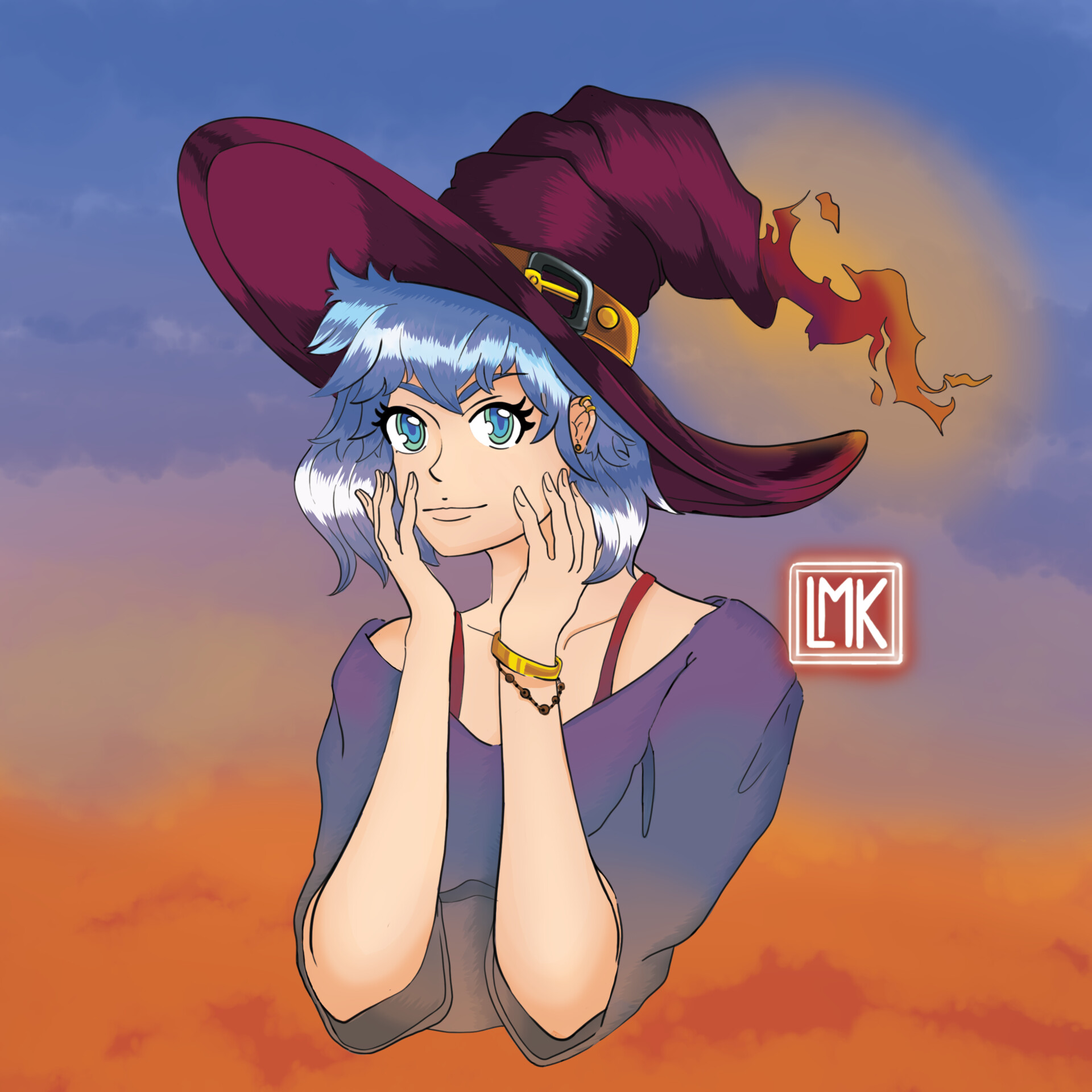 ArtStation - Sara the witch student