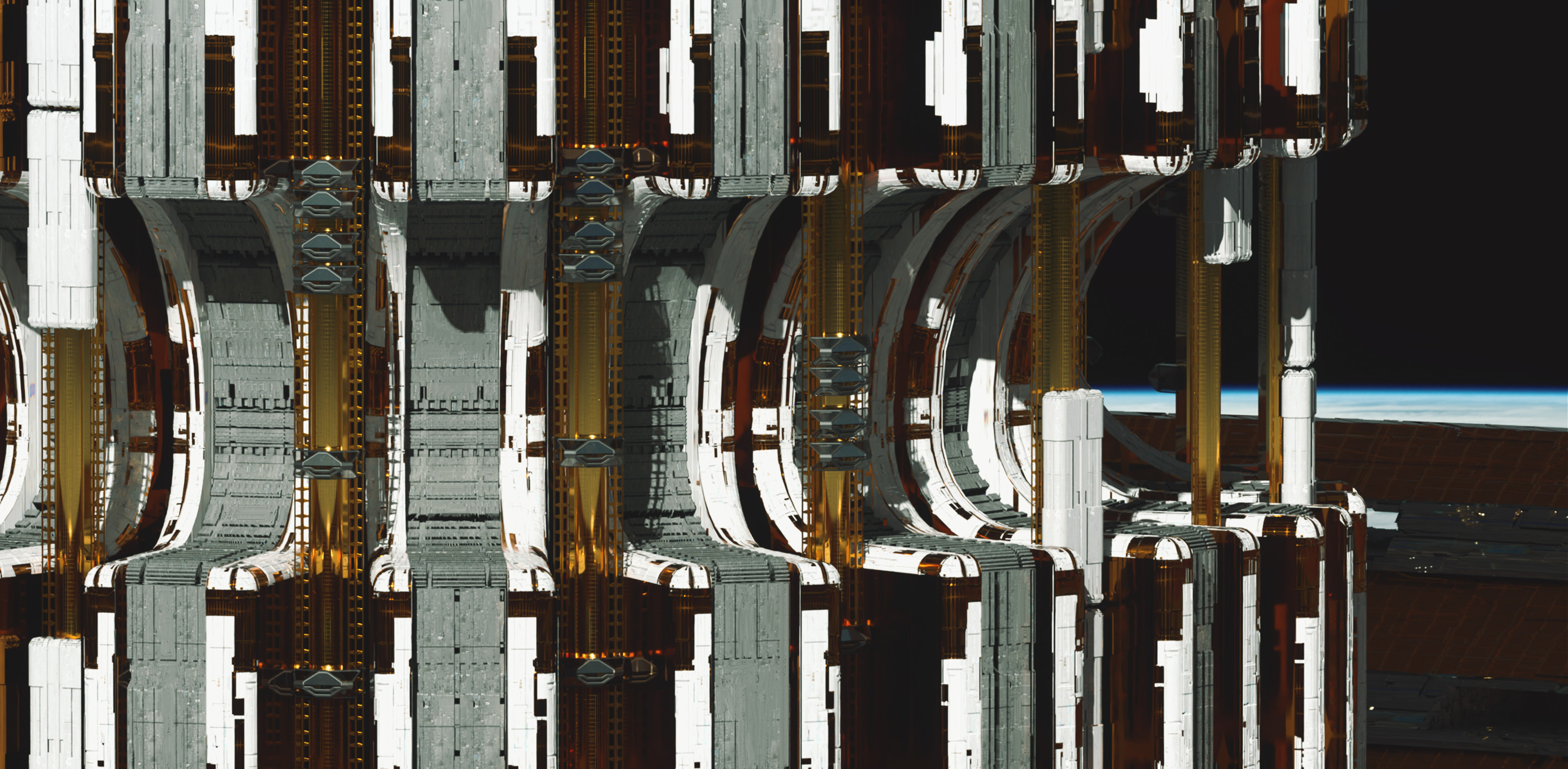 Paul Chadeisson - Foundation | Trantor space elevator