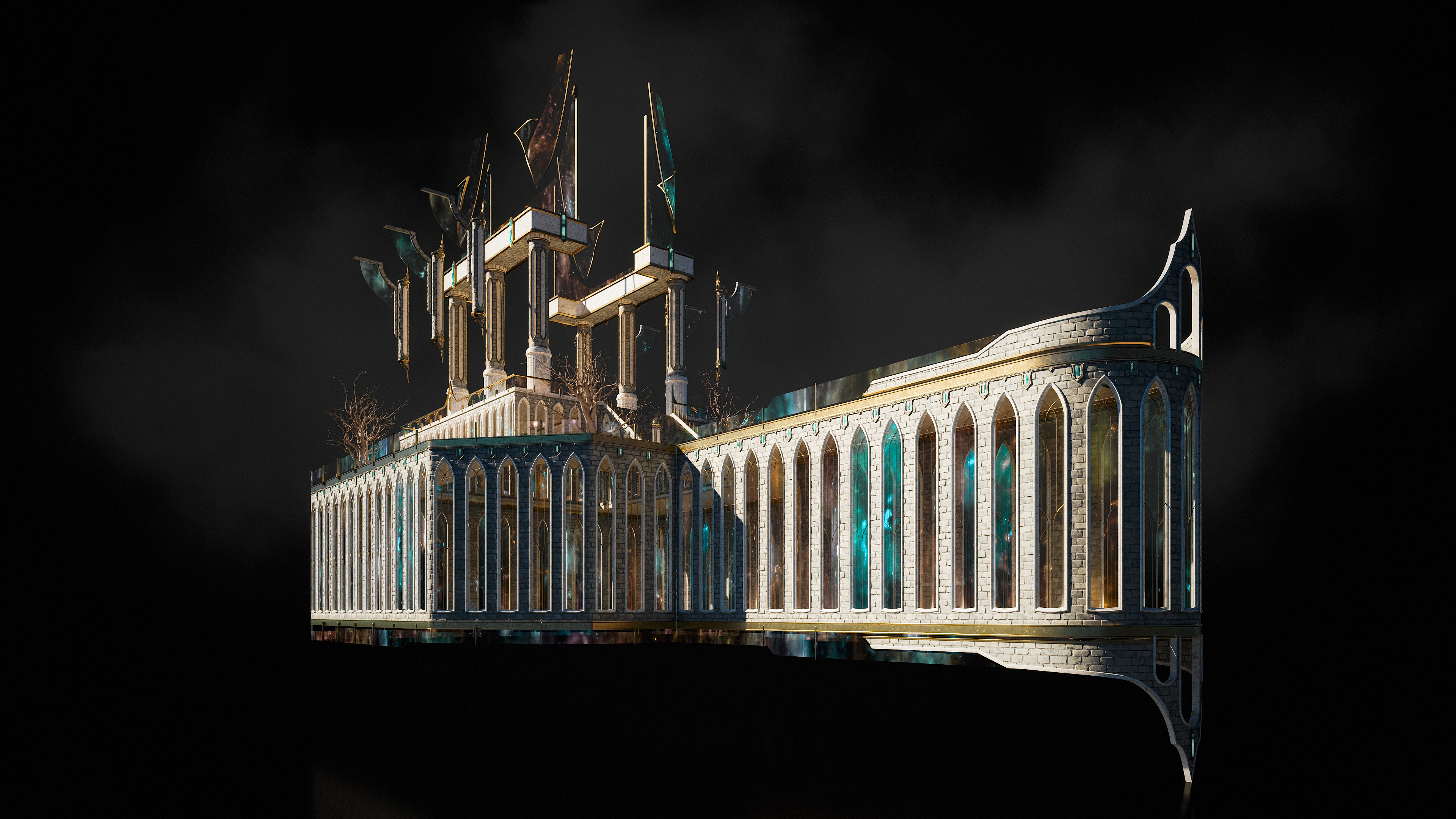 KitBash3D - ELYSIUM - 3D ASSET KIT