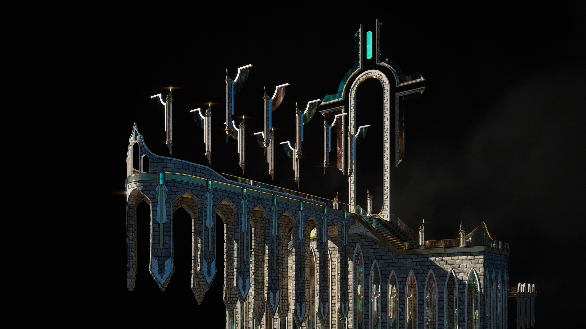 KitBash3D - ELYSIUM - 3D ASSET KIT