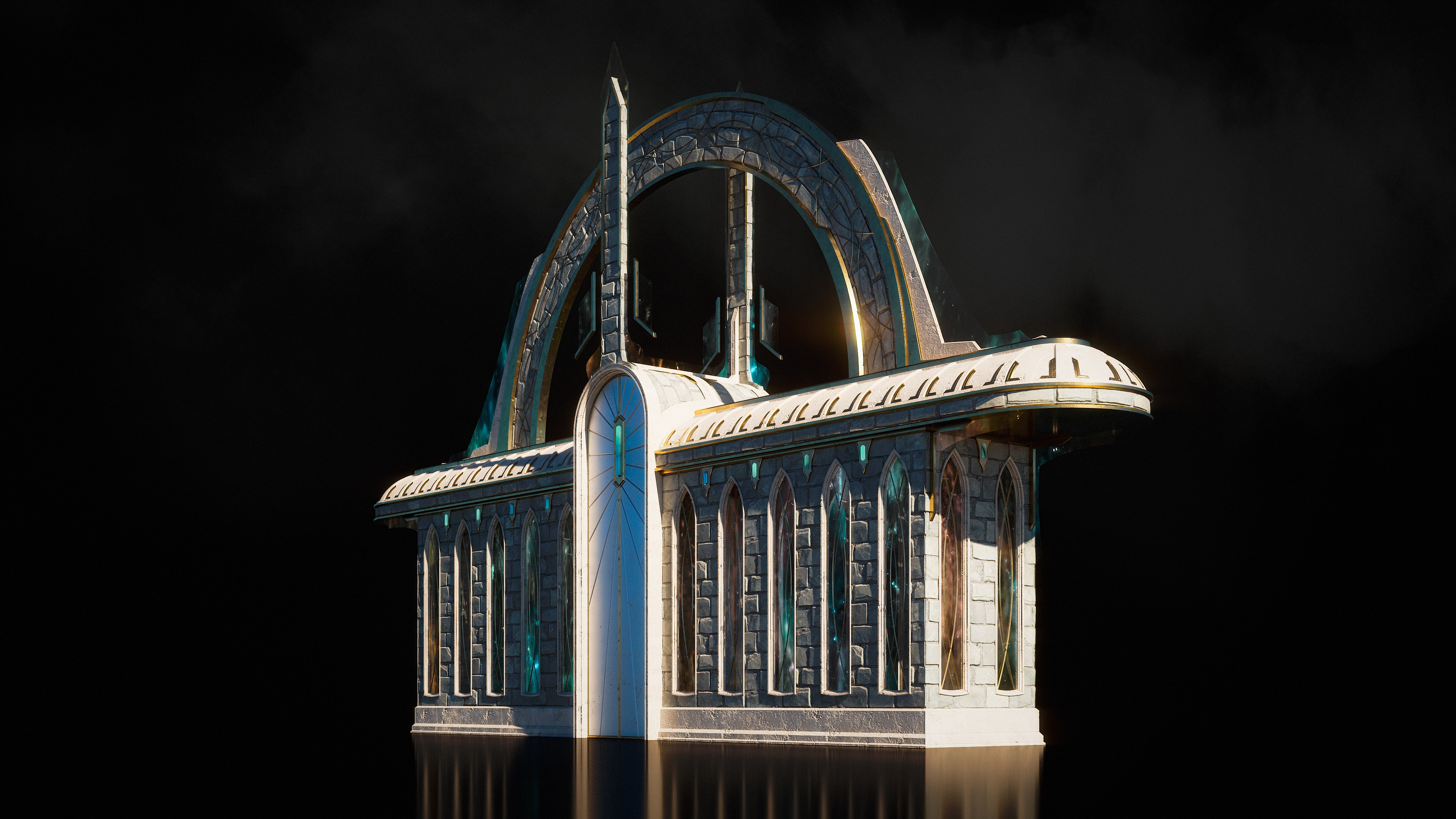 KitBash3D - ELYSIUM - 3D ASSET KIT