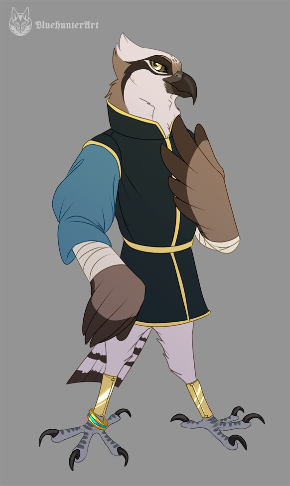 Blue Hunter - Character Design - Rafael