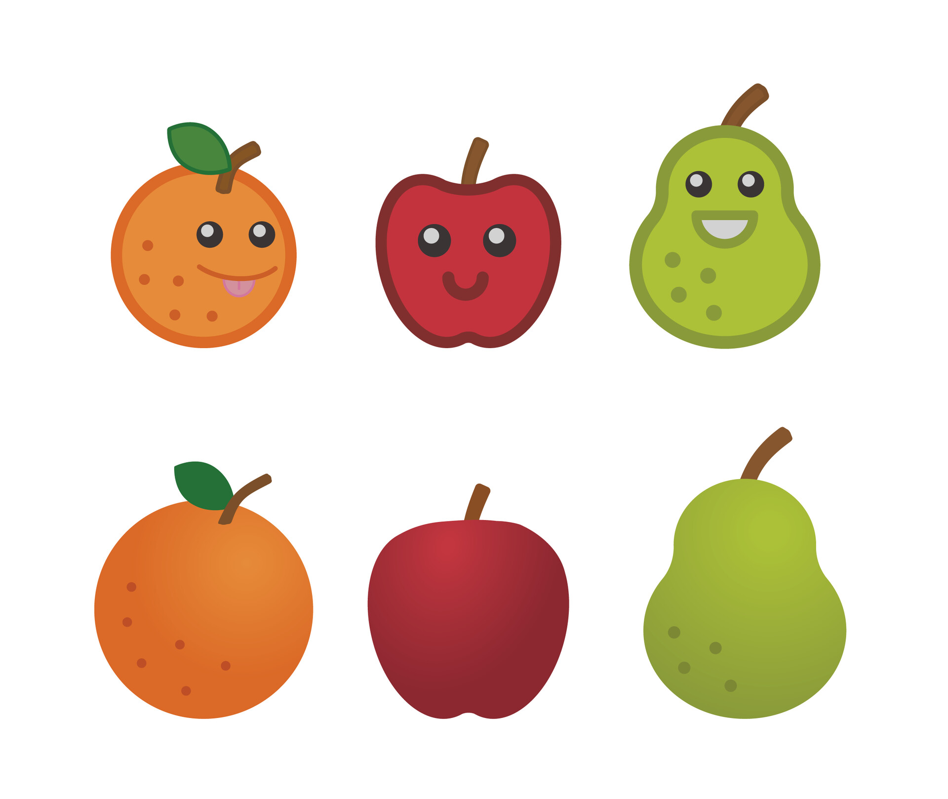 ArtStation - Vector fruit study