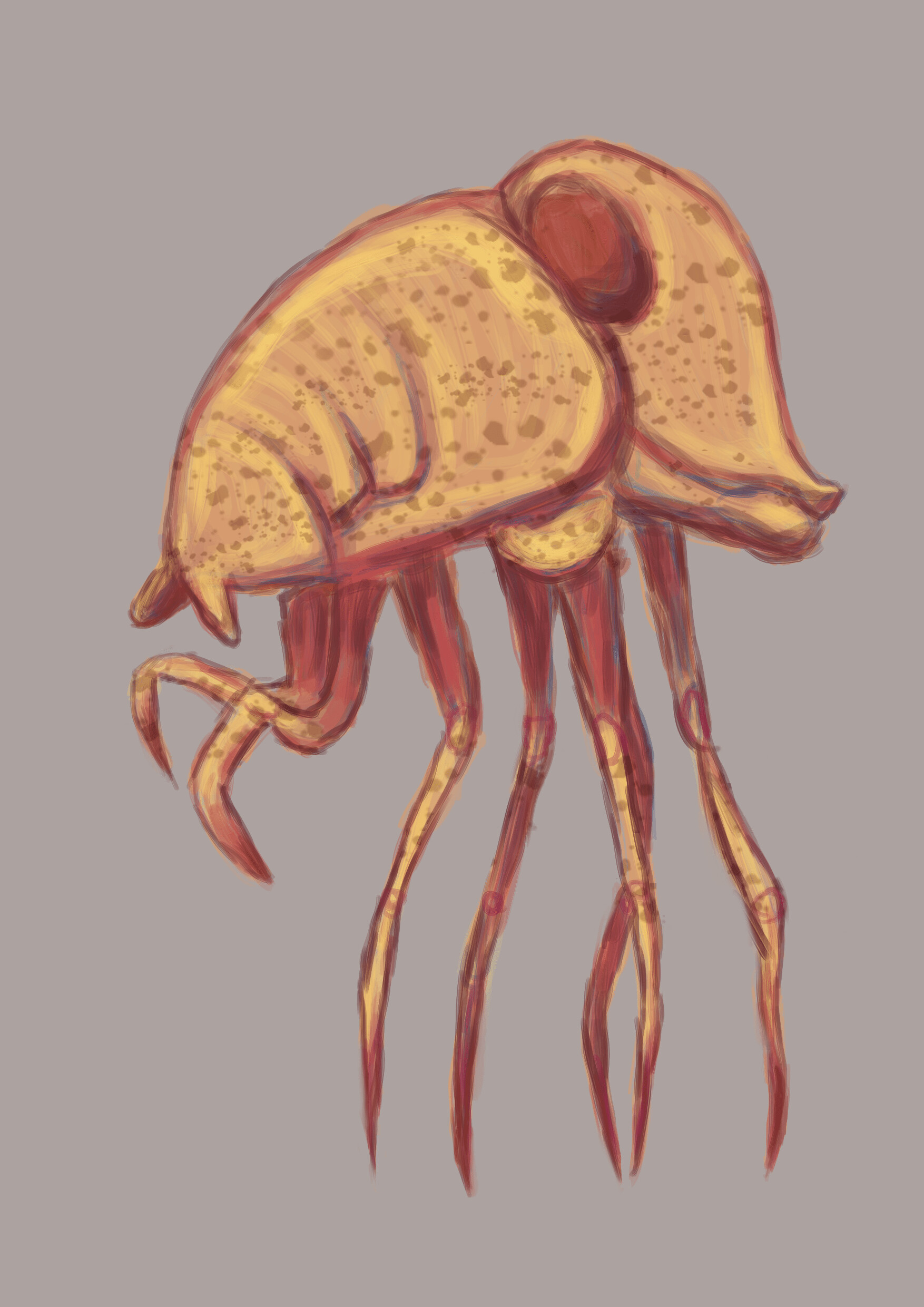 ArtStation - Silt strider from TES III Morrowind fanart