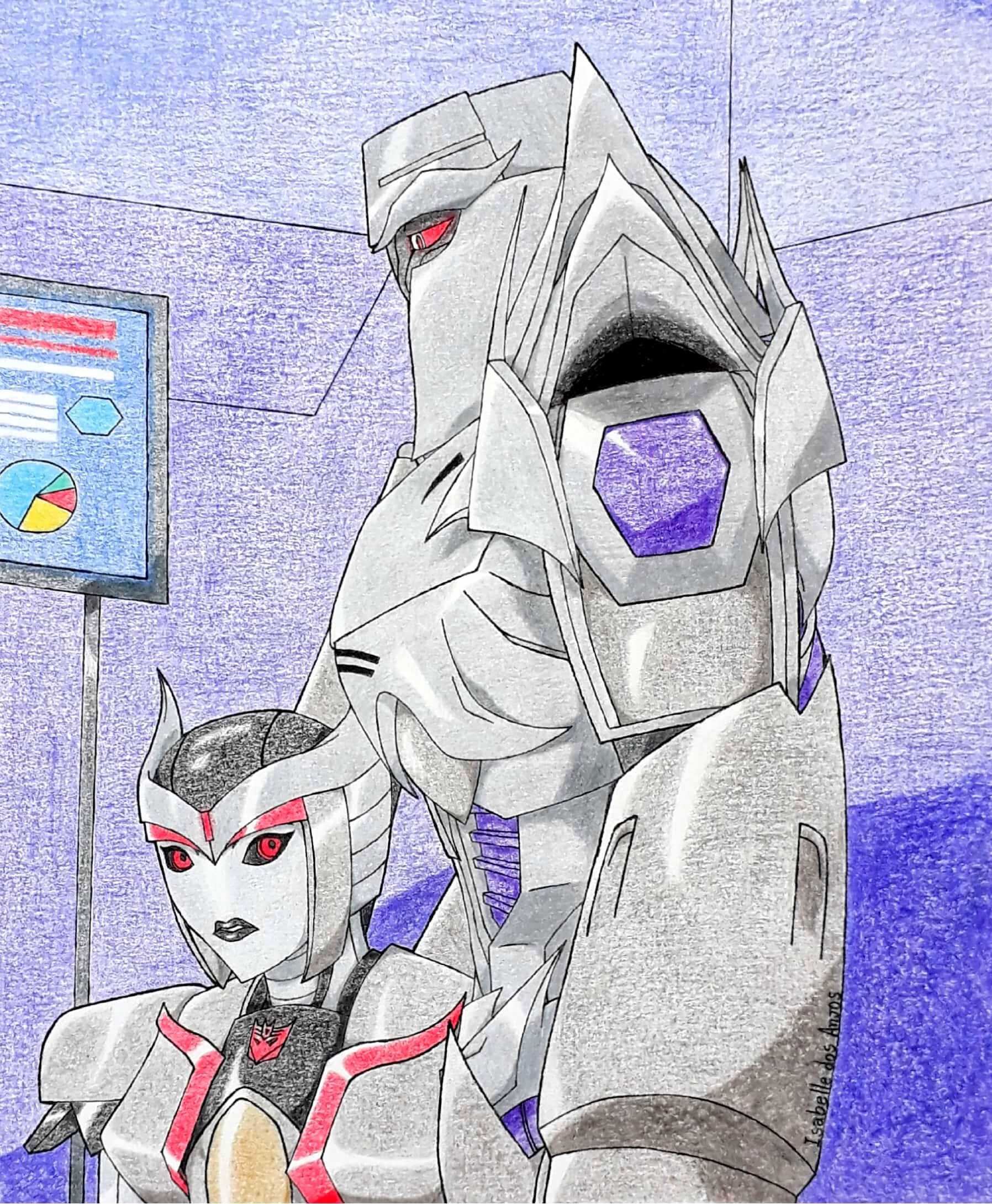 ArtStation - Chillmist Staring At Megatron's Chest