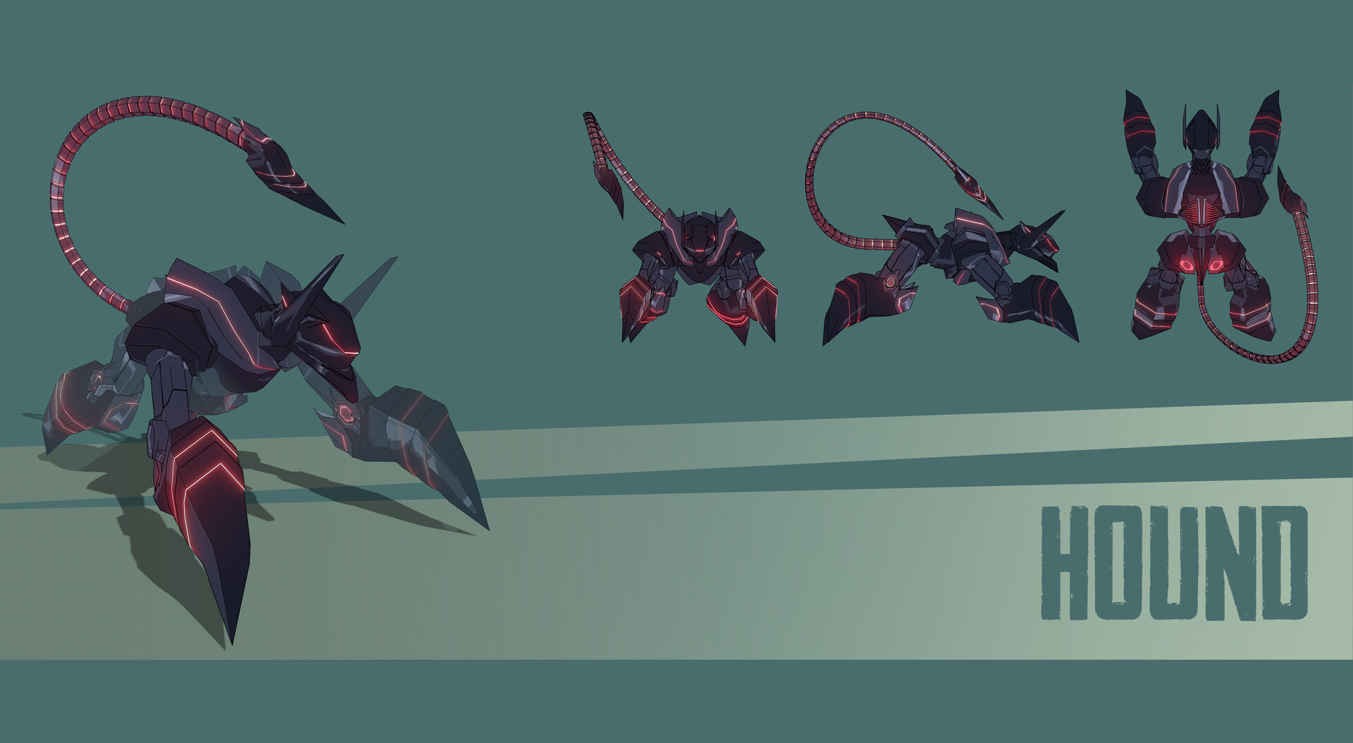 ArtStation - Evil Boss Hound