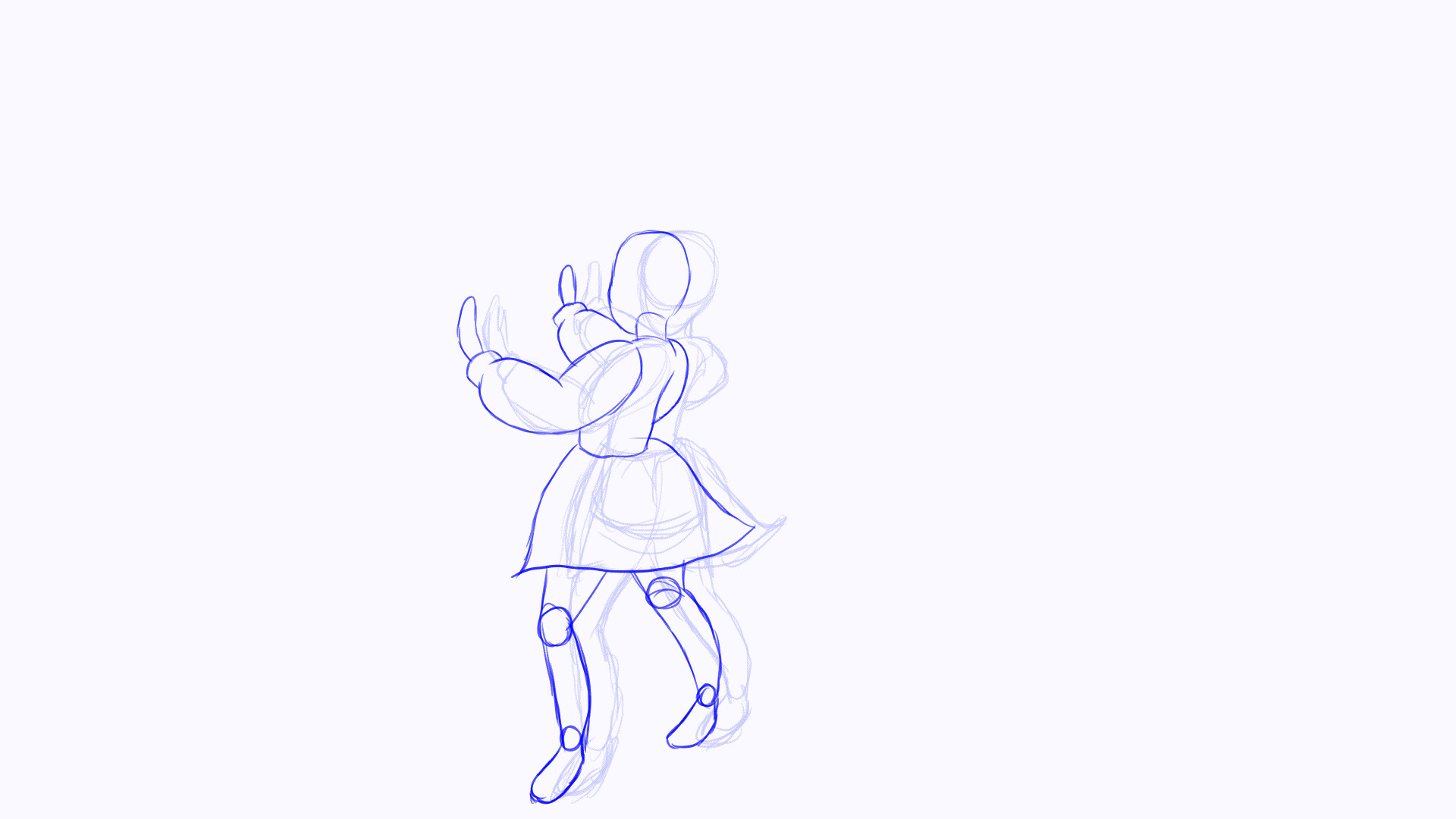 ArtStation - Dance pose