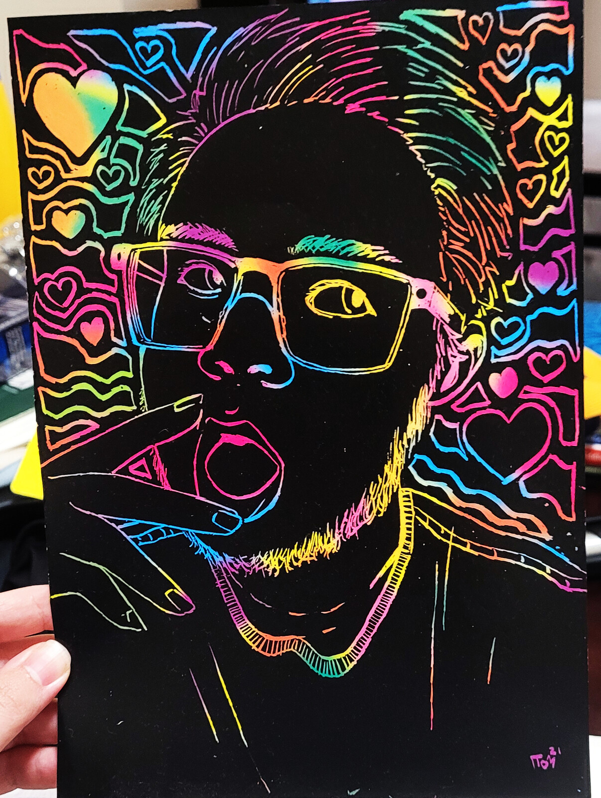 Thomas I - Scratch Portrait