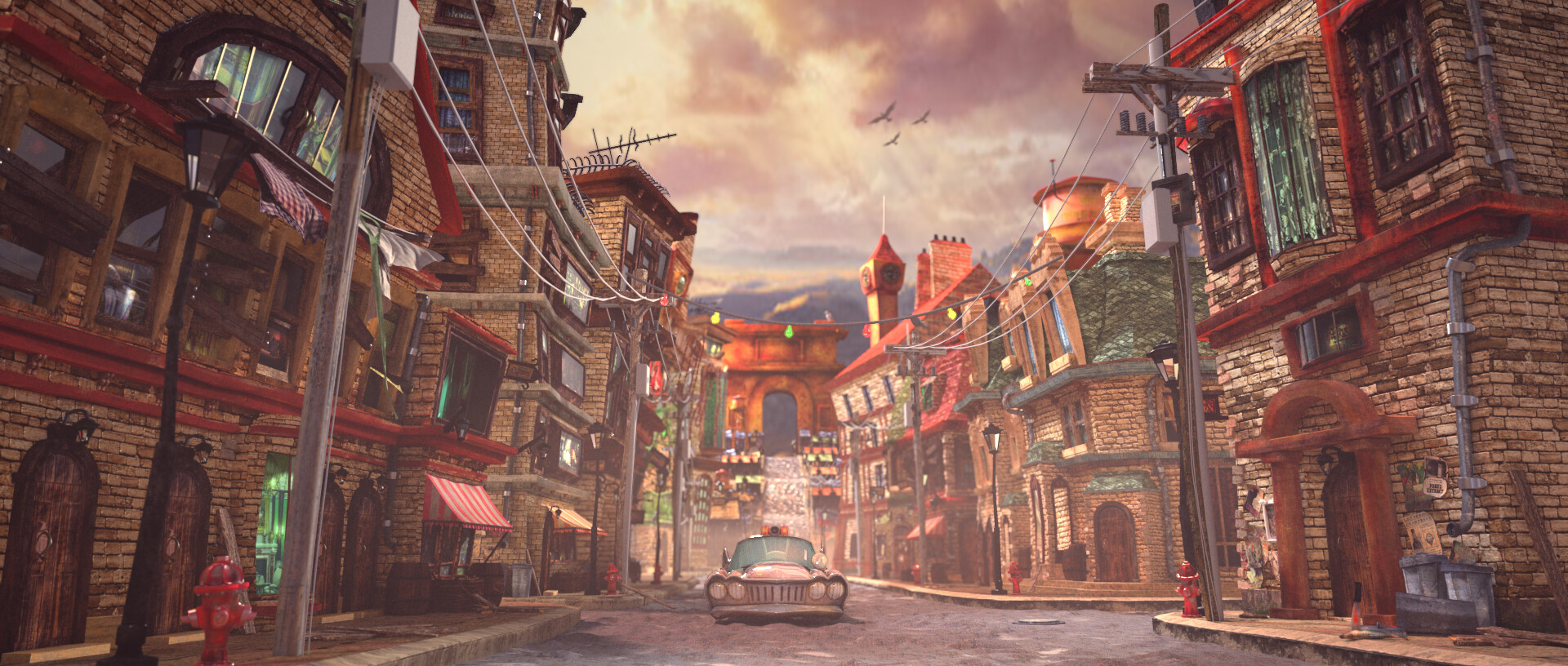 ArtStation - Piper Alley