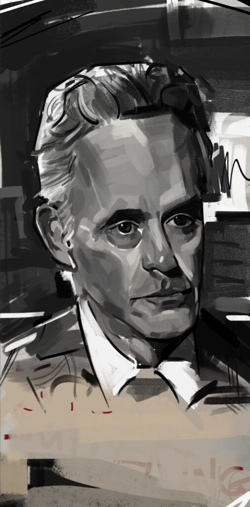 ArtStation - Jordan Peterson sketch 🦞